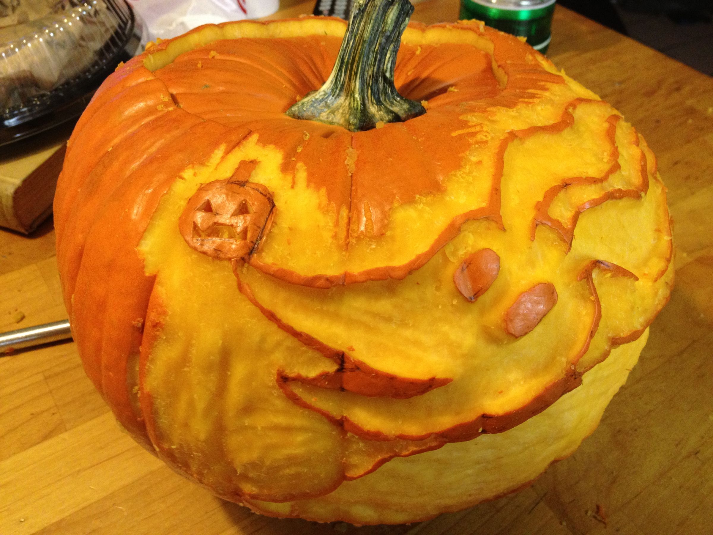 Nightmare Before Christmas Sally Pumpkin Carving