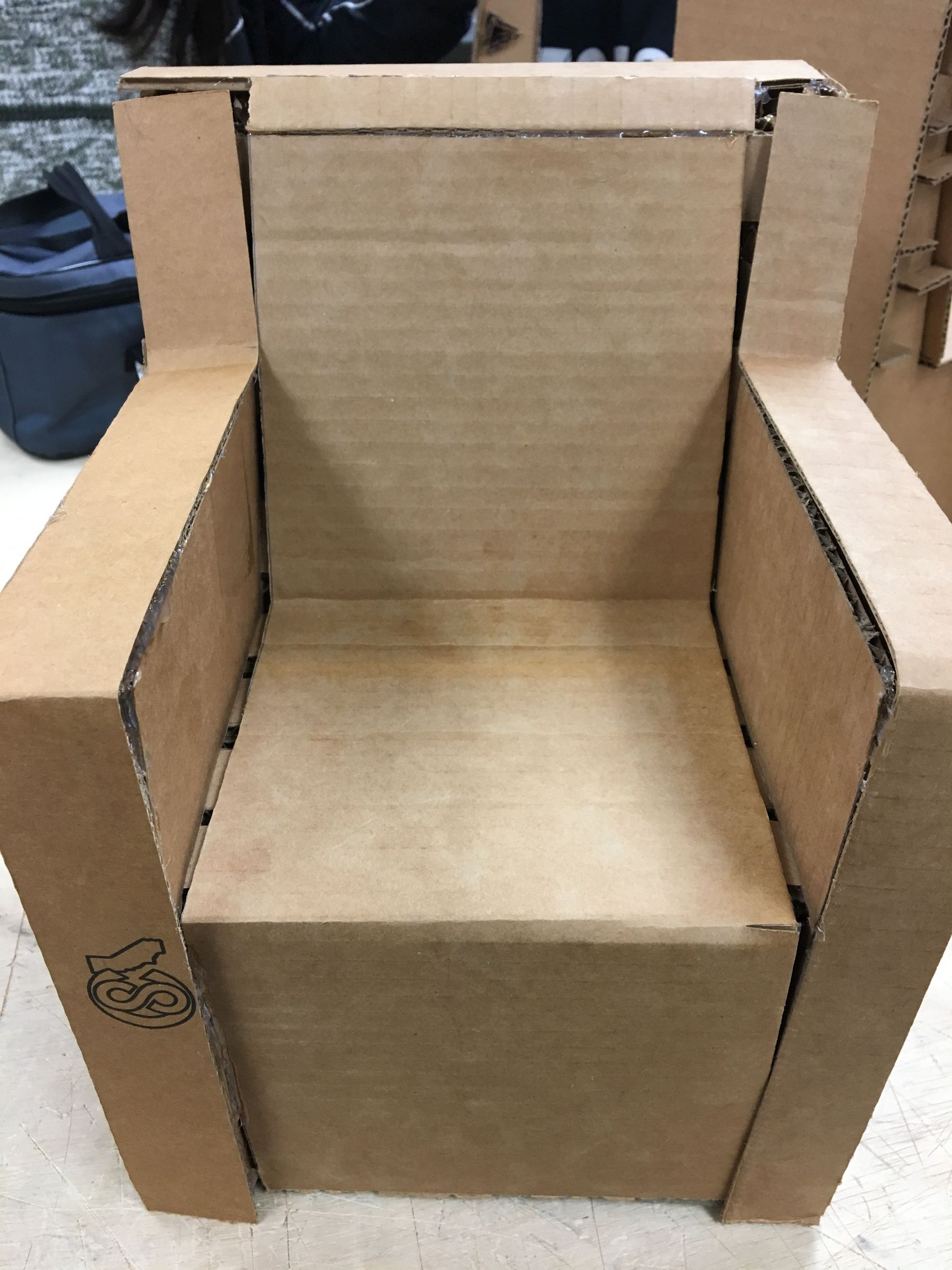 Cardboard Chair (Yes, It's All Cardboard) : 3 Steps - Instructables