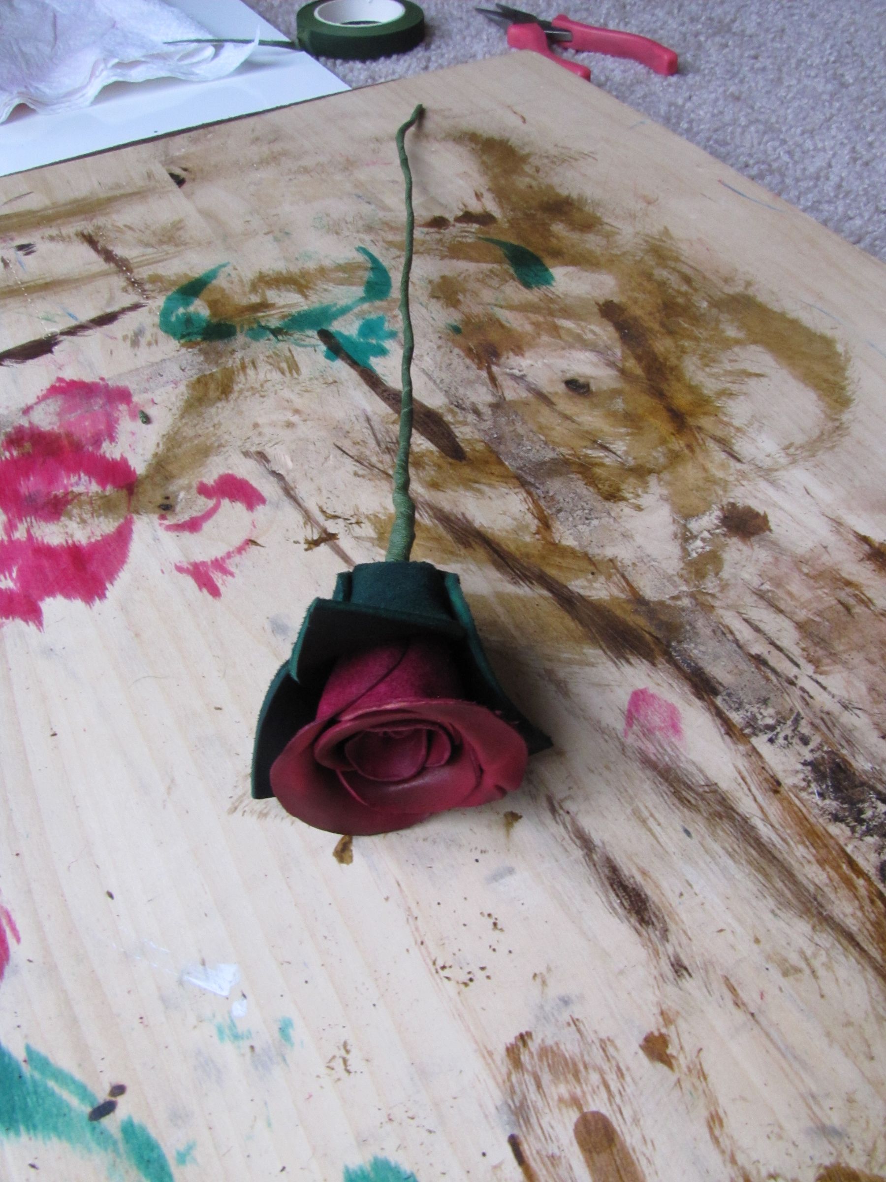Making a Leather Rose : 4 Steps (with Pictures) - Instructables