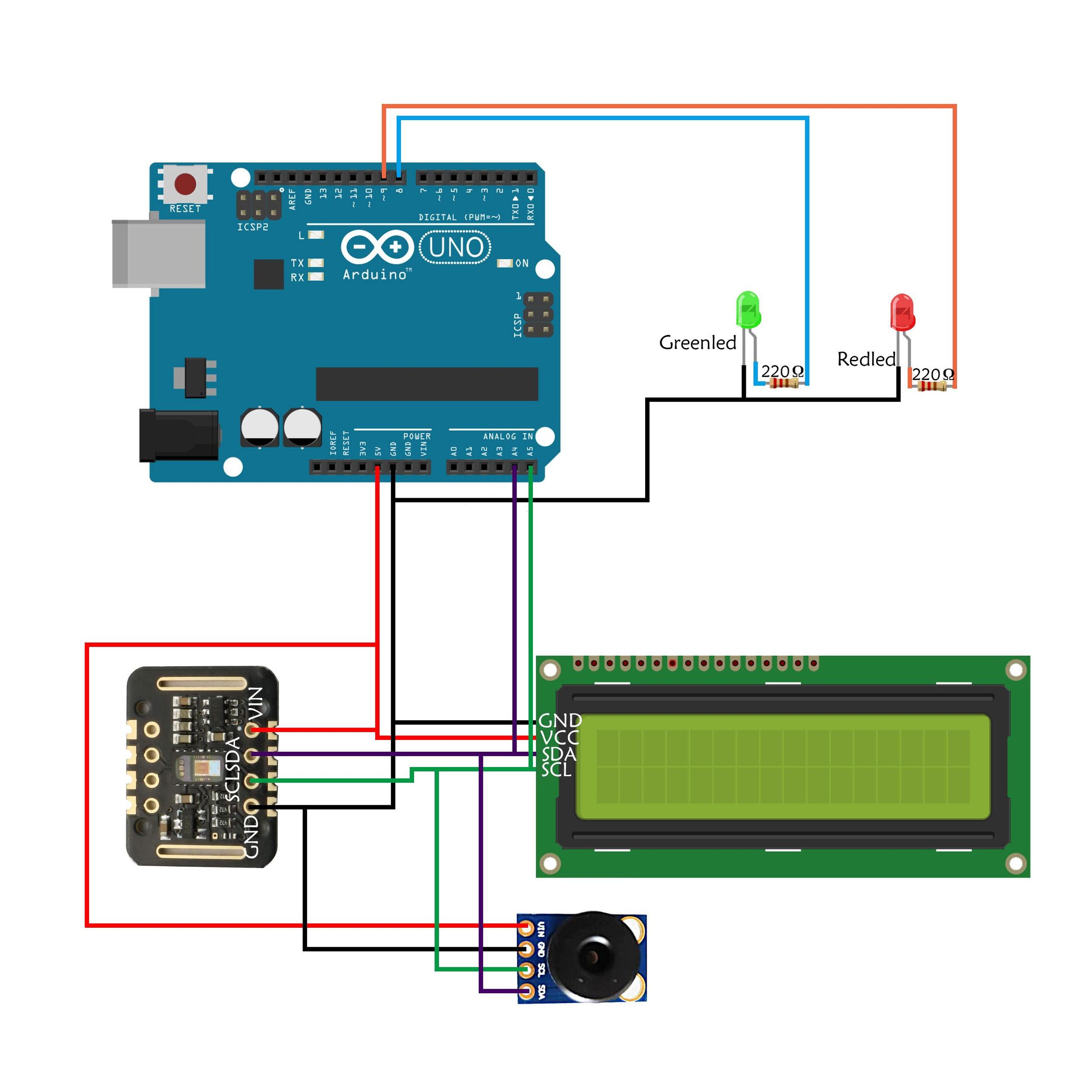How to Make Blood Oxygen & Body Temperature Measurement With MAX30102 ...