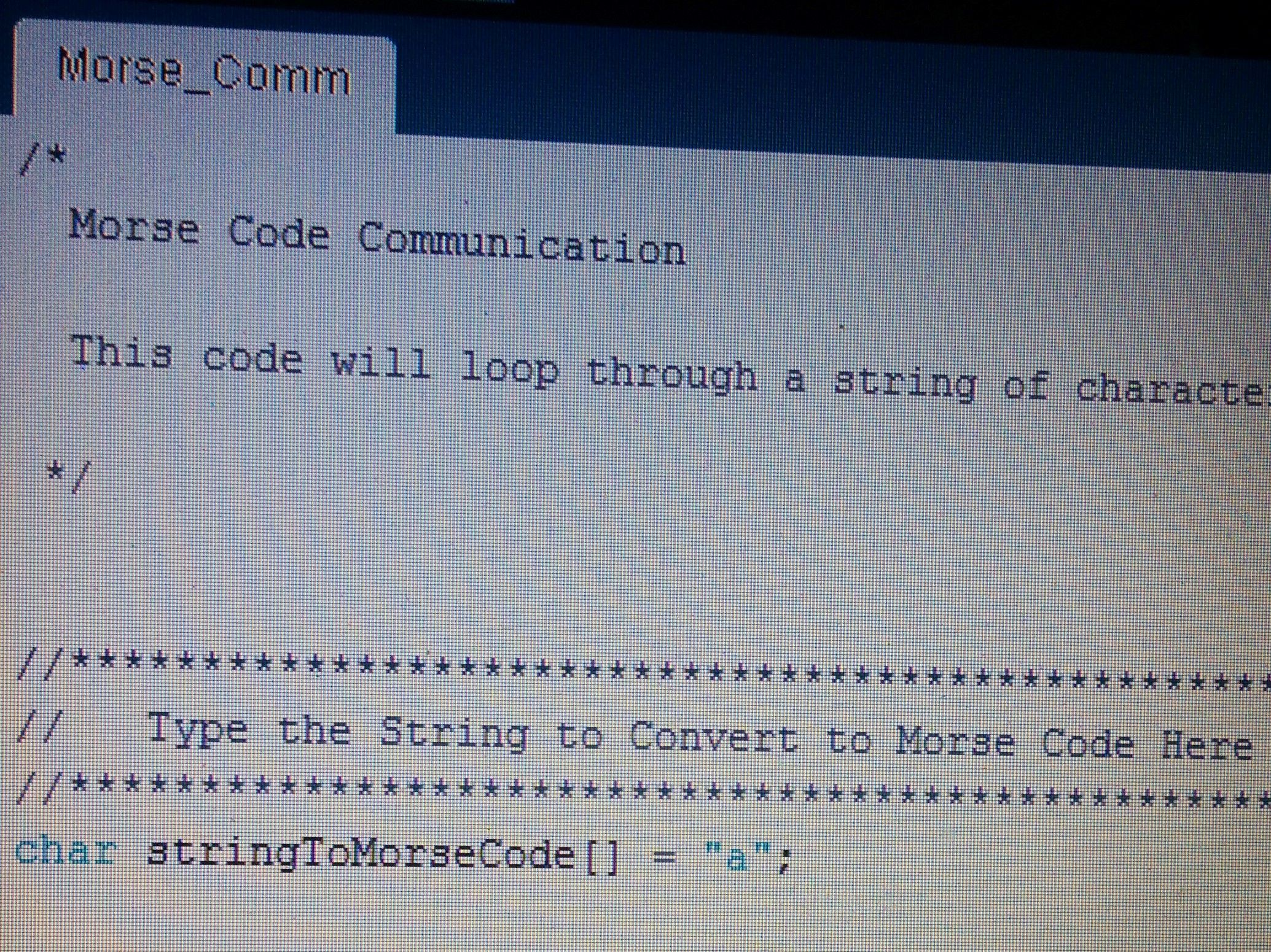 Morse Code Communication Transmitter and Receiver - Instructables