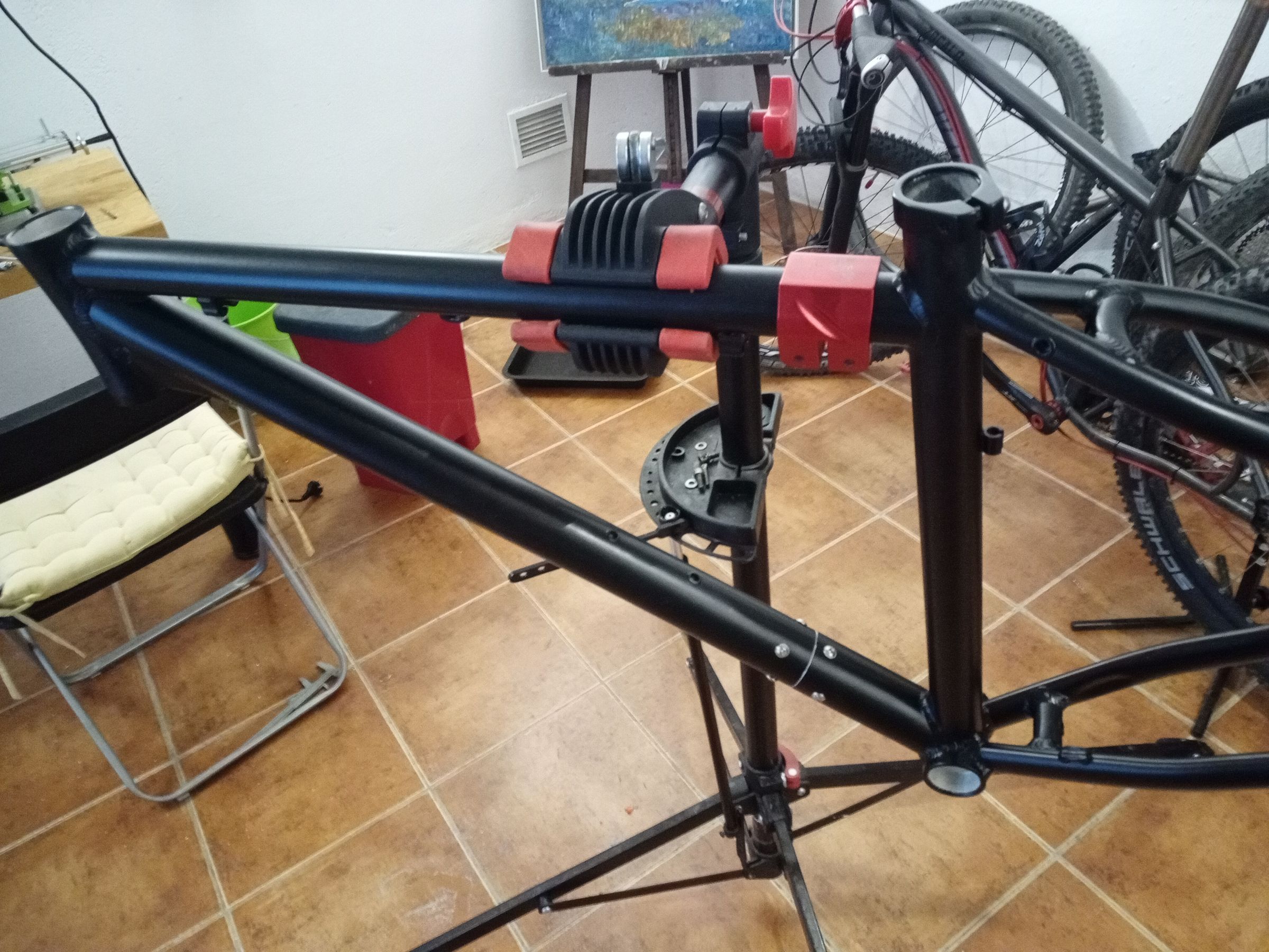 Split Bicycle Frame for Travelling : 4 Steps (with Pictures ...