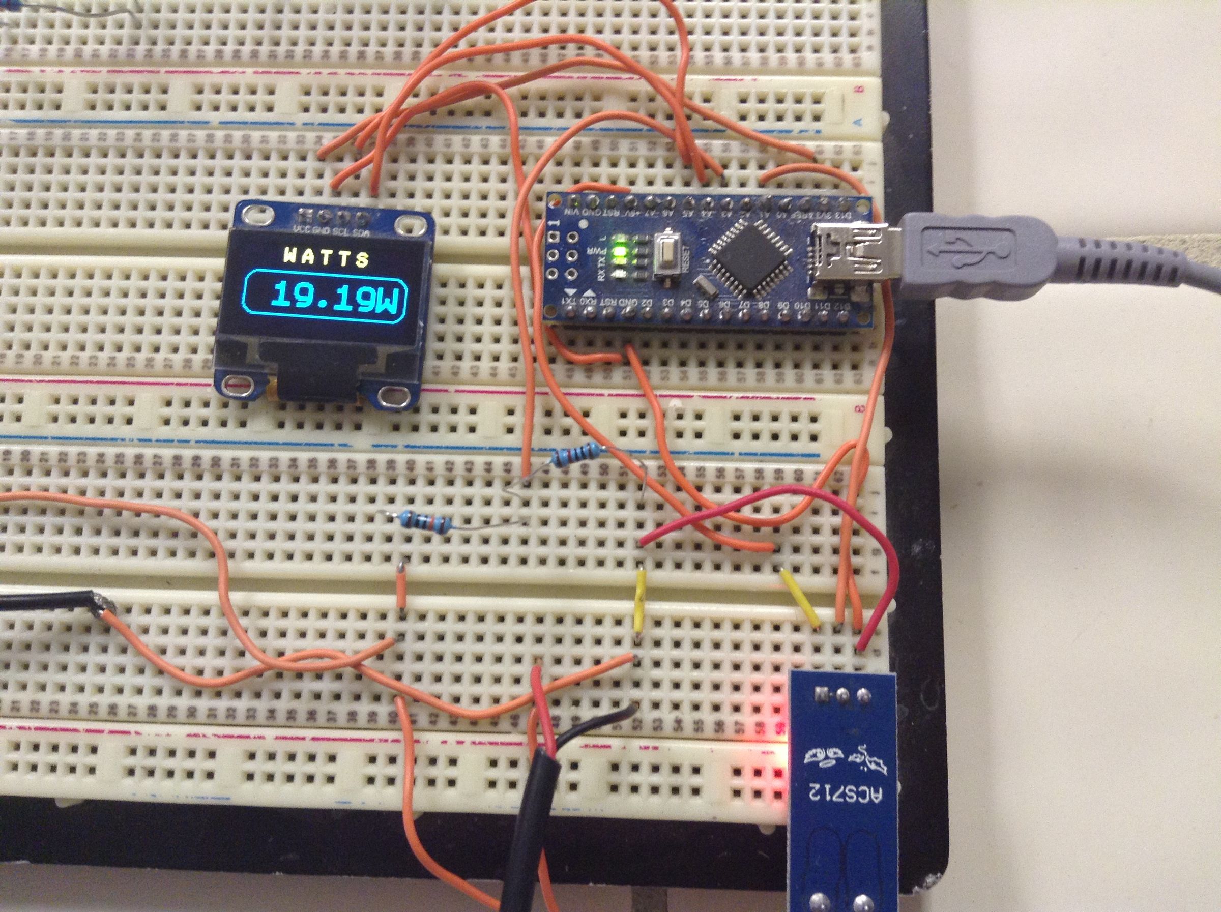3D Printed Arduino OLED Watt Meter : 5 Steps (with Pictures ...