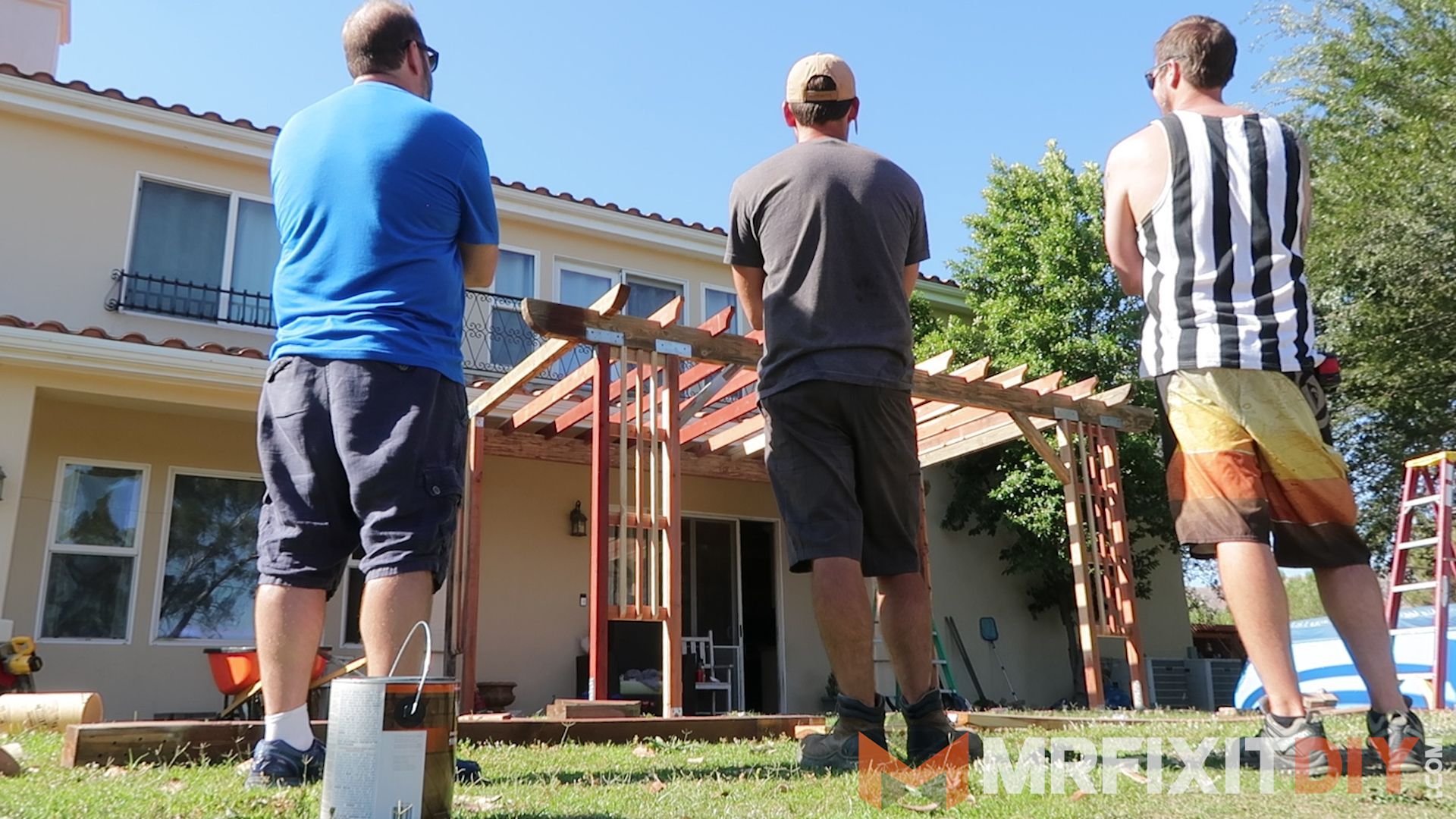 Refurbishing an Old Pergola : 6 Steps (with Pictures) - Instructables