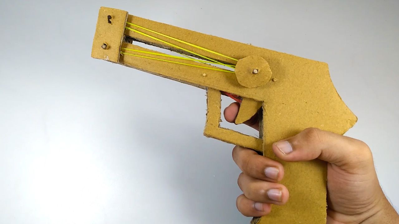 DIY PISTOL TOY Gun : 19 Steps - Instructables