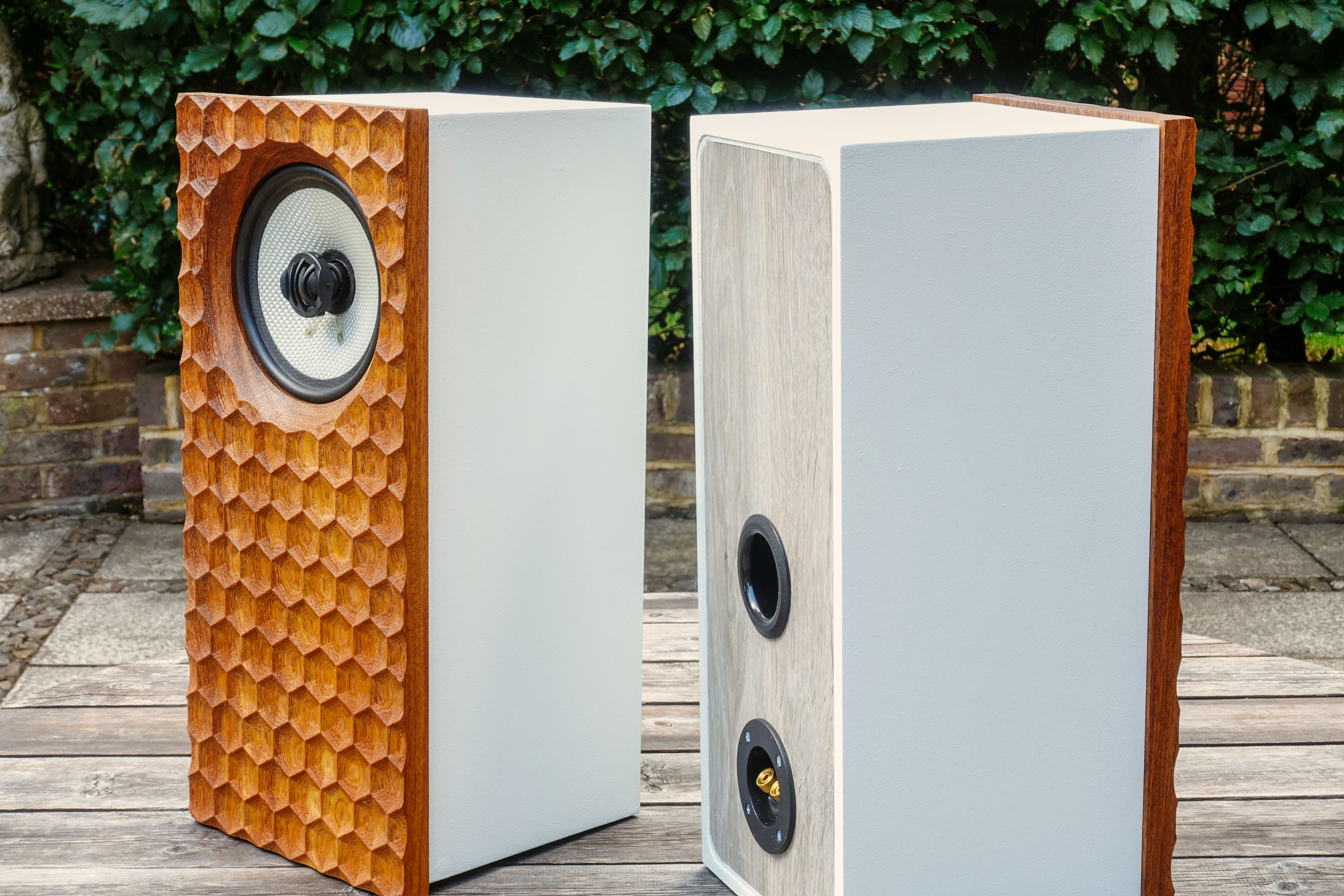 3D Hexagonal Dimple Hifi Speakers | CNC Front Baffle : 11 Steps (with ...