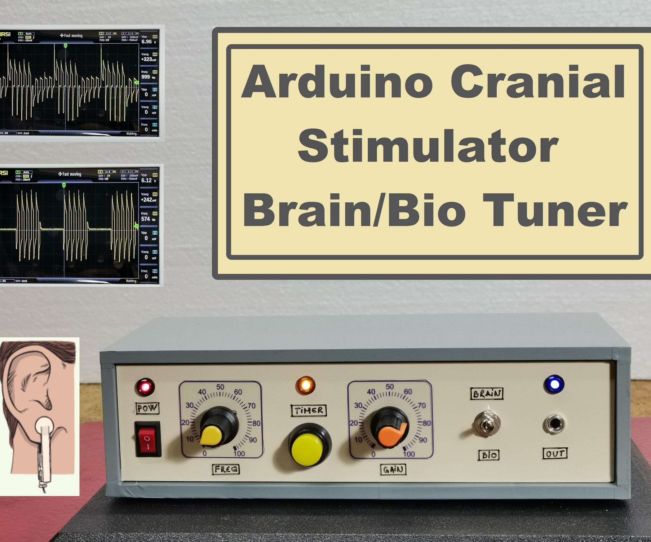 Arduino Cranial Stimulator (Bio-BrainTuner) : 3 Steps - Instructables