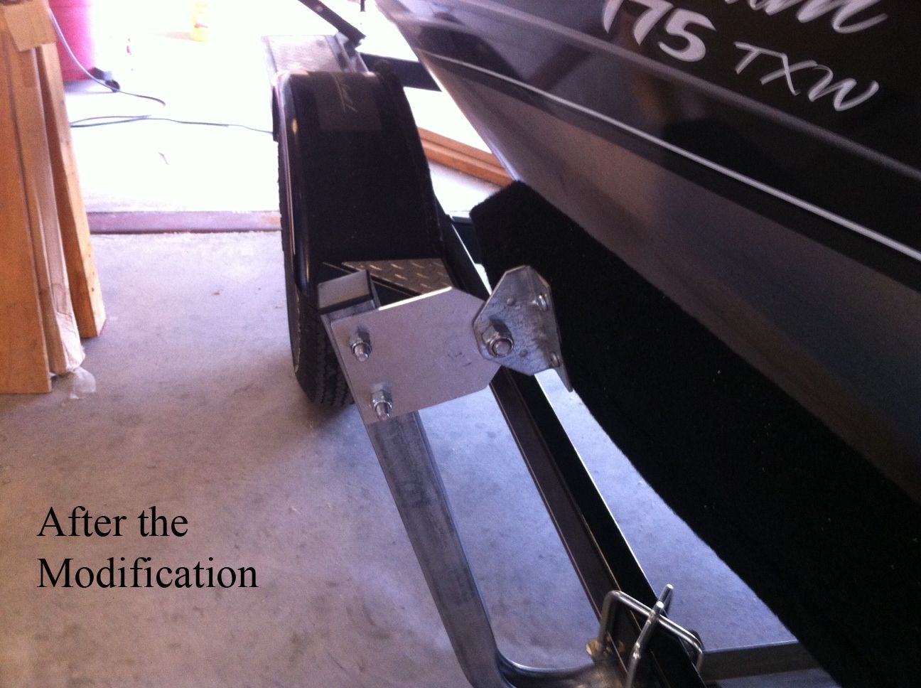 Boat Trailer Guide Modification : 5 Steps (with Pictures) - Instructables