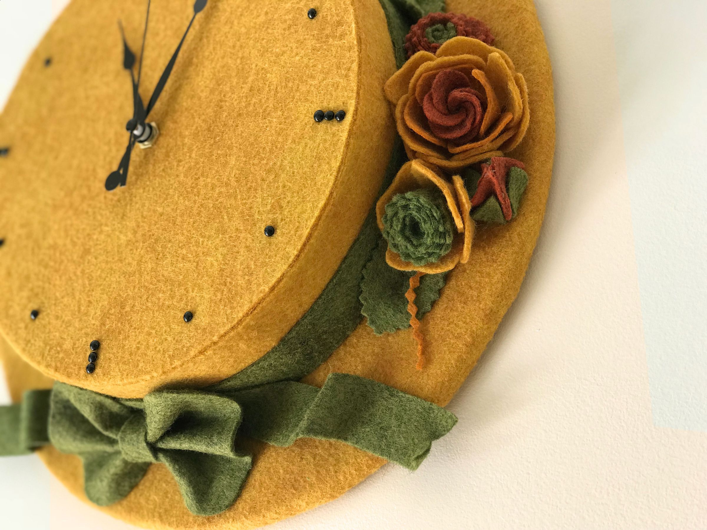 Felt Hat Clock : 8 Steps (with Pictures) - Instructables