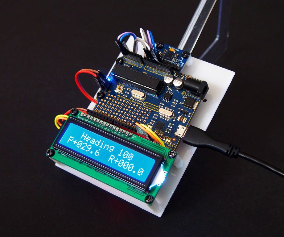 Tilt Compensated Compass : 6 Steps (with Pictures) - Instructables