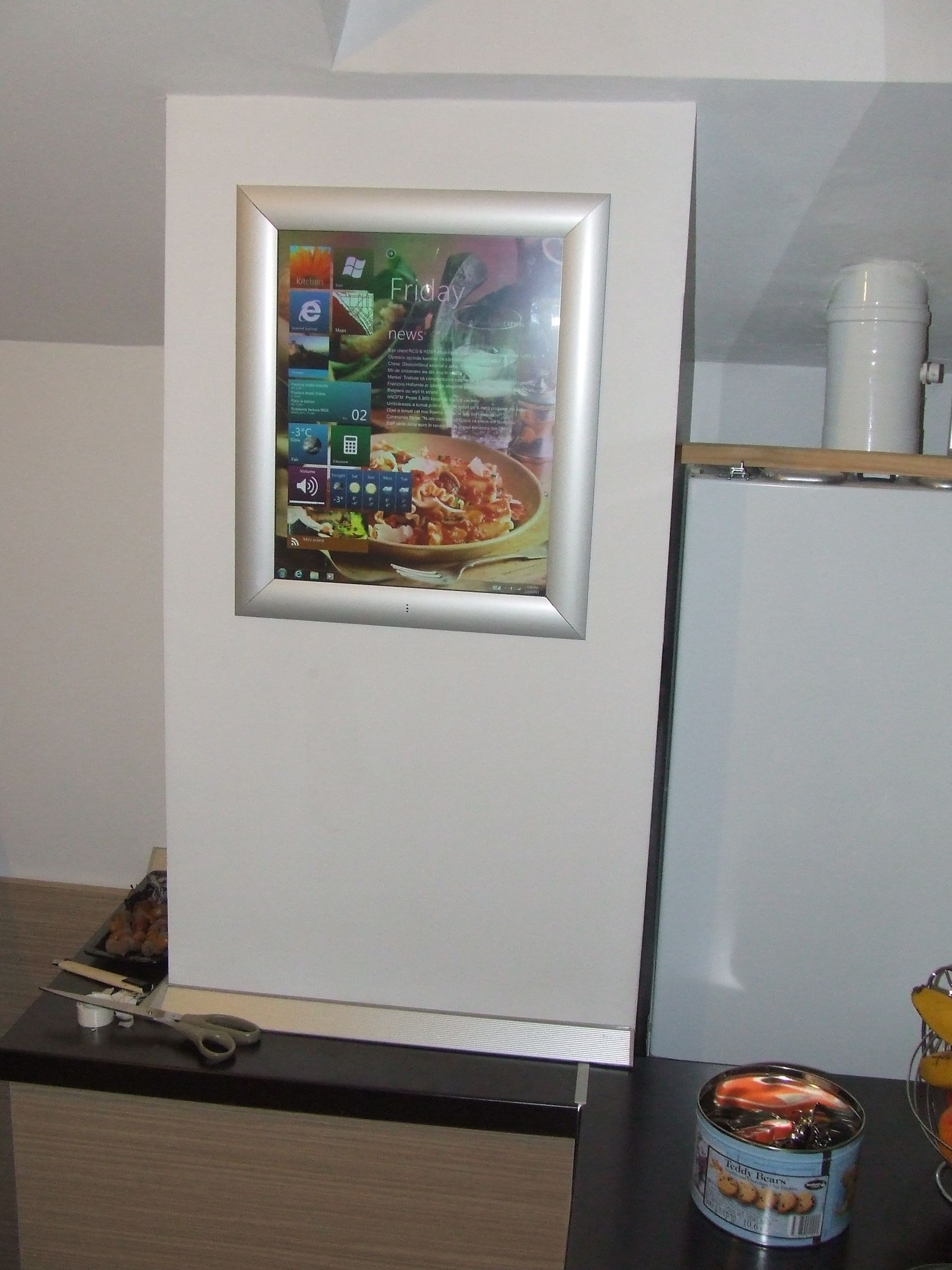Wall-mounted Kitchen PC : 7 Steps (with Pictures) - Instructables