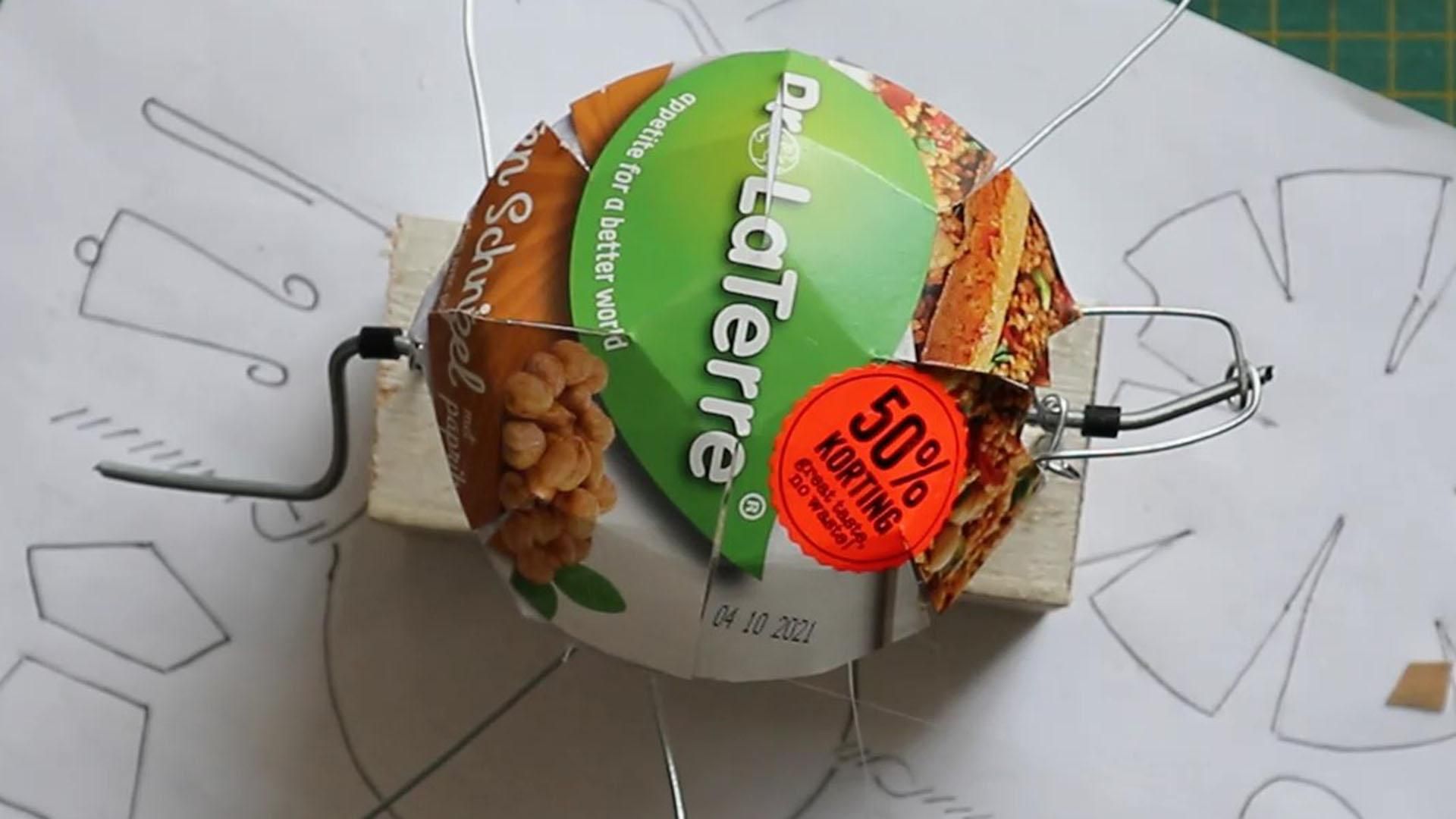 Waste Paper Trotting Turtle Automaton : 7 Steps (with Pictures ...