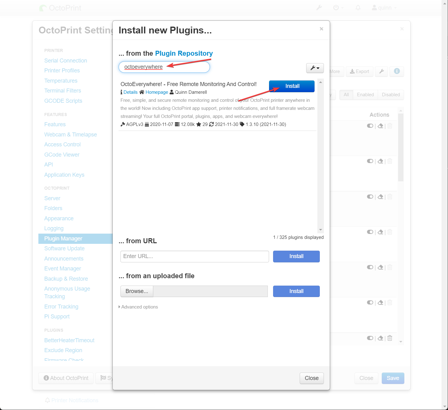 Setup OctoPrint Remote Access, Webcam Monitoring, and Control : 7 Steps - Instructables