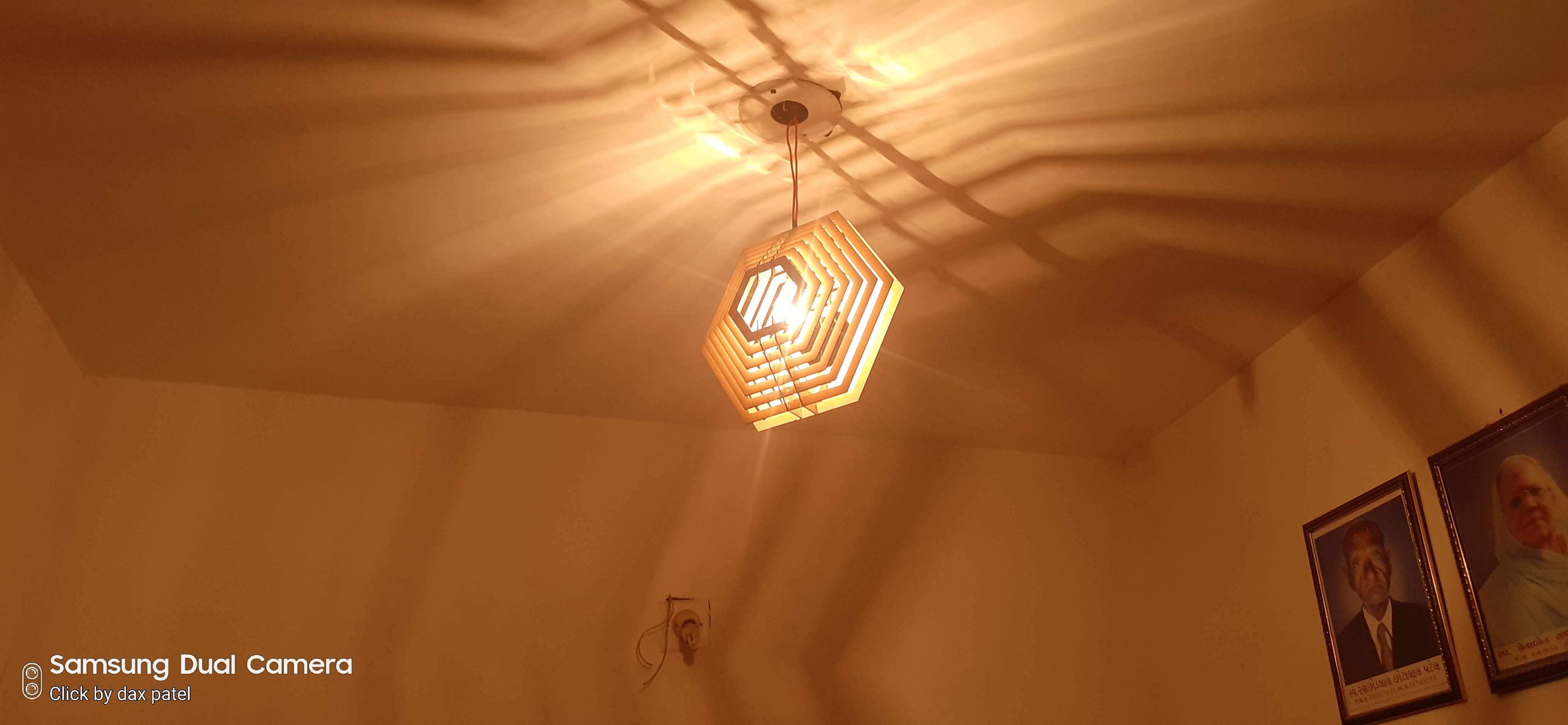 Hexagon Pattern Lamp : 6 Steps (with Pictures) - Instructables