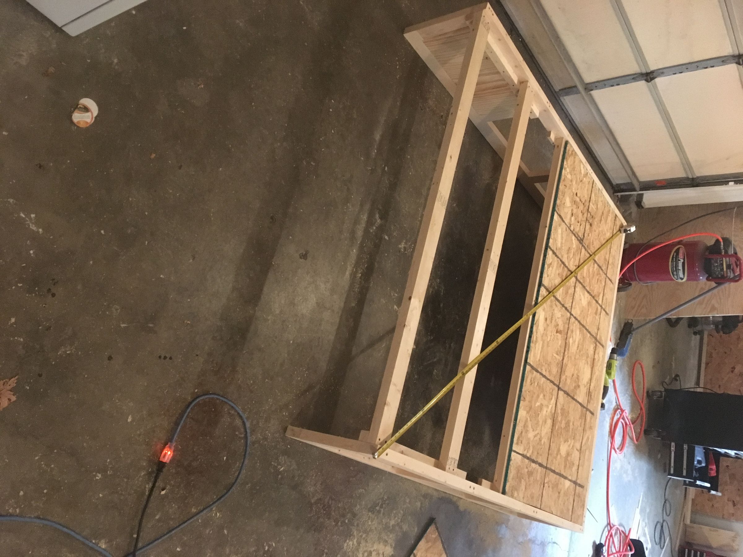 King Platform Bed From 2x4's and Plywood : 19 Steps (with Pictures ...