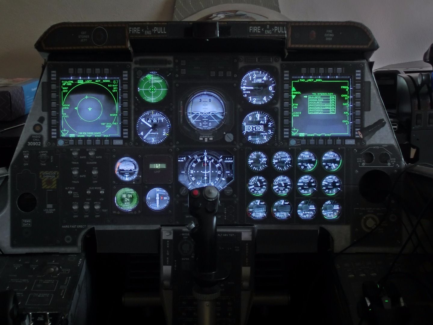 A-10 Jet Aircraft Cardboard Cockpit Replica : 5 Steps (with Pictures ...