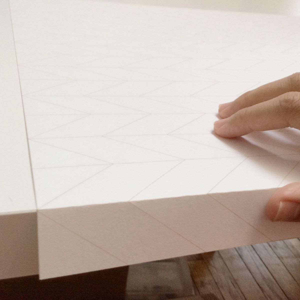 Paper Mold Origami Fabrics 2 - V Grid : 9 Steps - Instructables