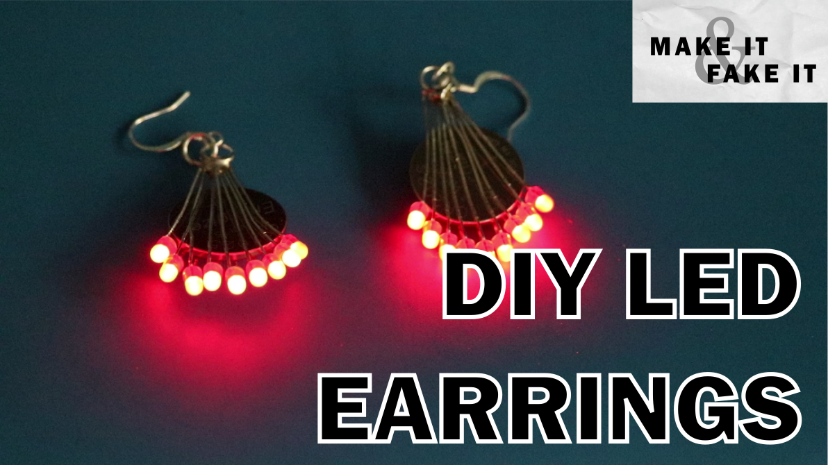 DIY LED Earrings : 7 Steps (with Pictures) - Instructables