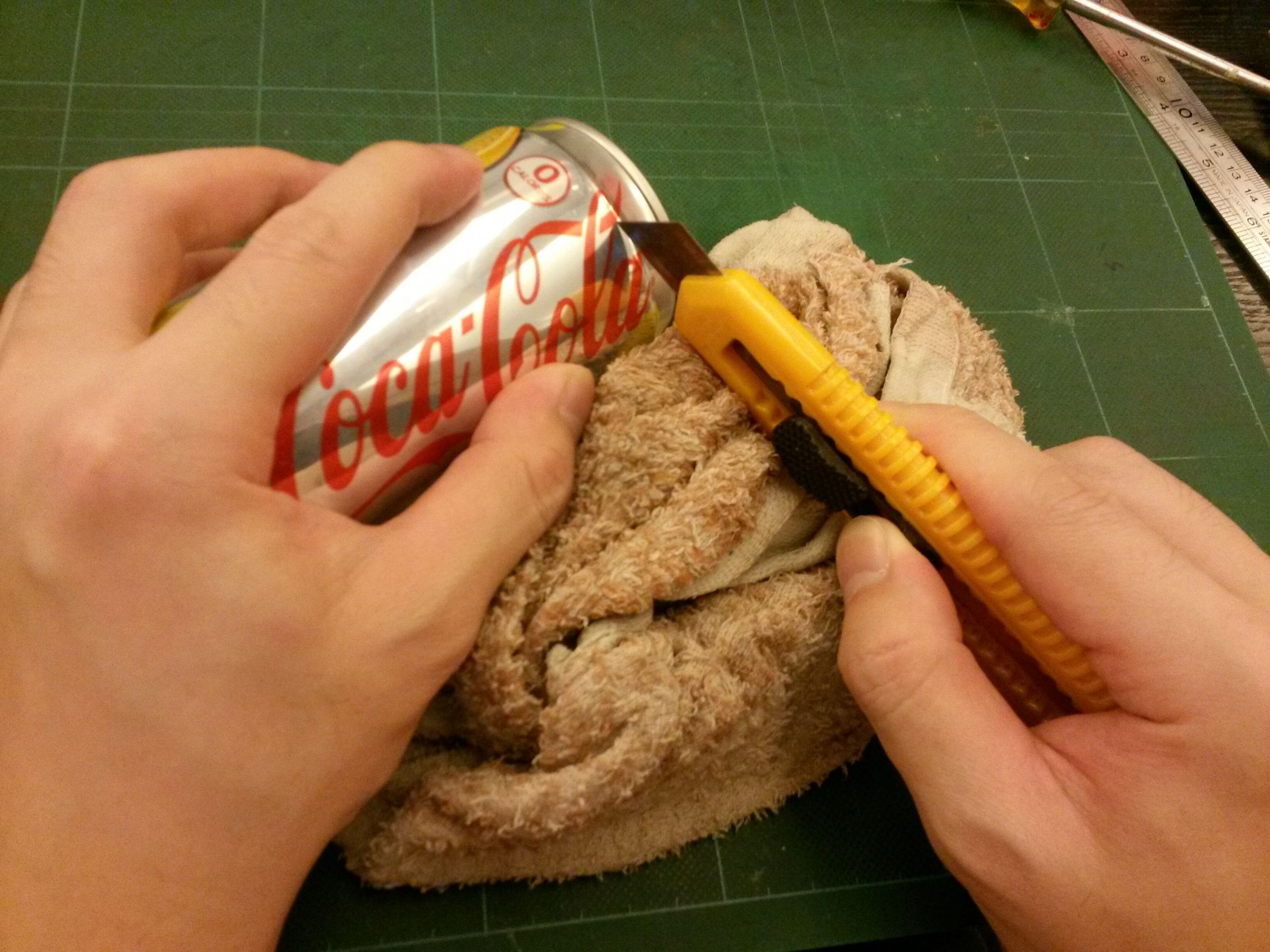Safely Cut Open a Soft-drink Can : 6 Steps - Instructables
