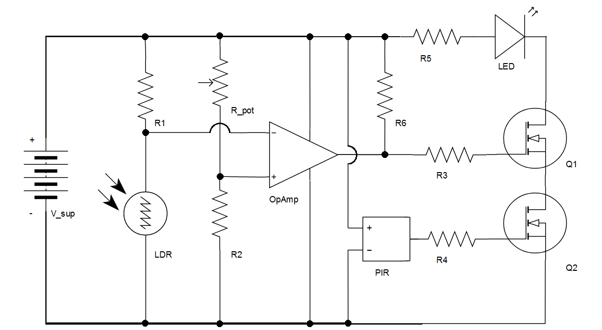 Night Light Motion & Darkness Sensing - No Micro : 7 Steps (with ...