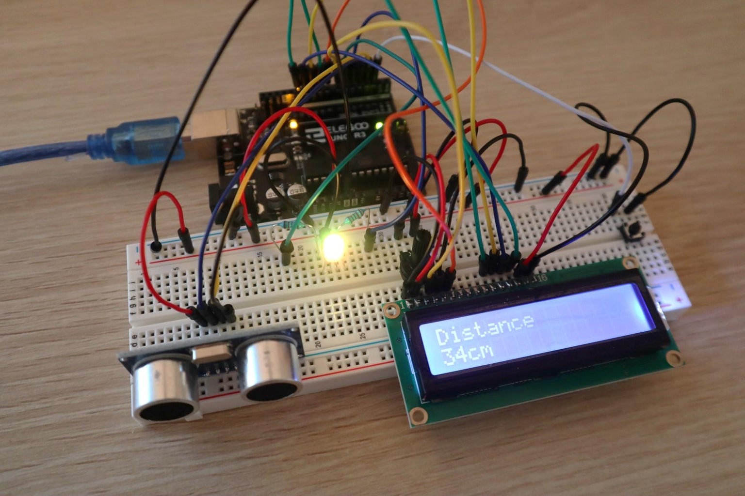 Arduino Parking Assistant Park Your Car In The Correct Spot Every Time 5 Steps With