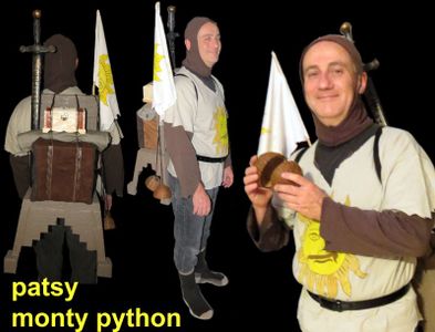 Holy Grail Coconut Guy Patsy Costume : 6 Steps (with Pictures ...