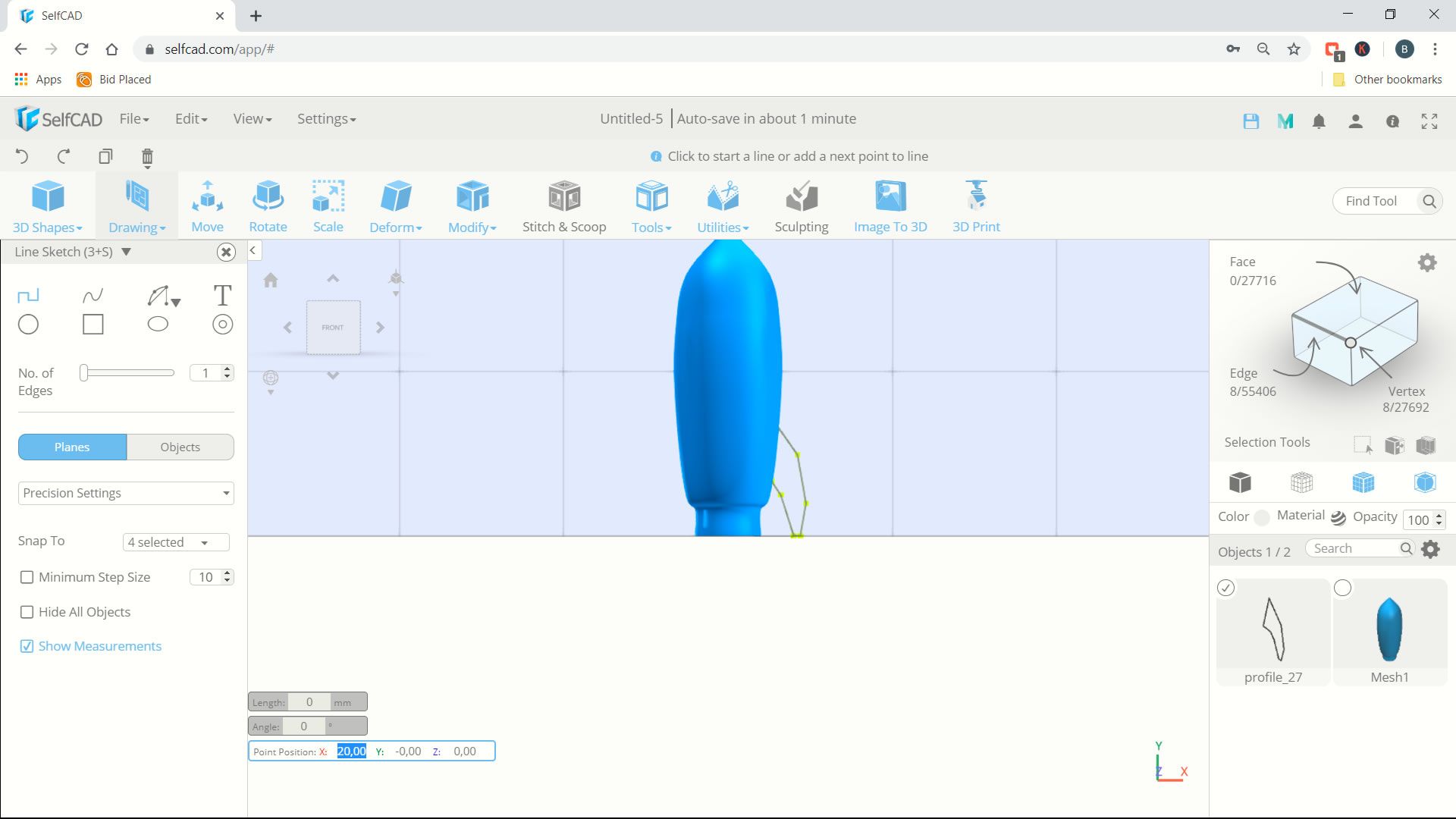 Selfcad 3D Rocket Design Tutorial : 4 Steps - Instructables