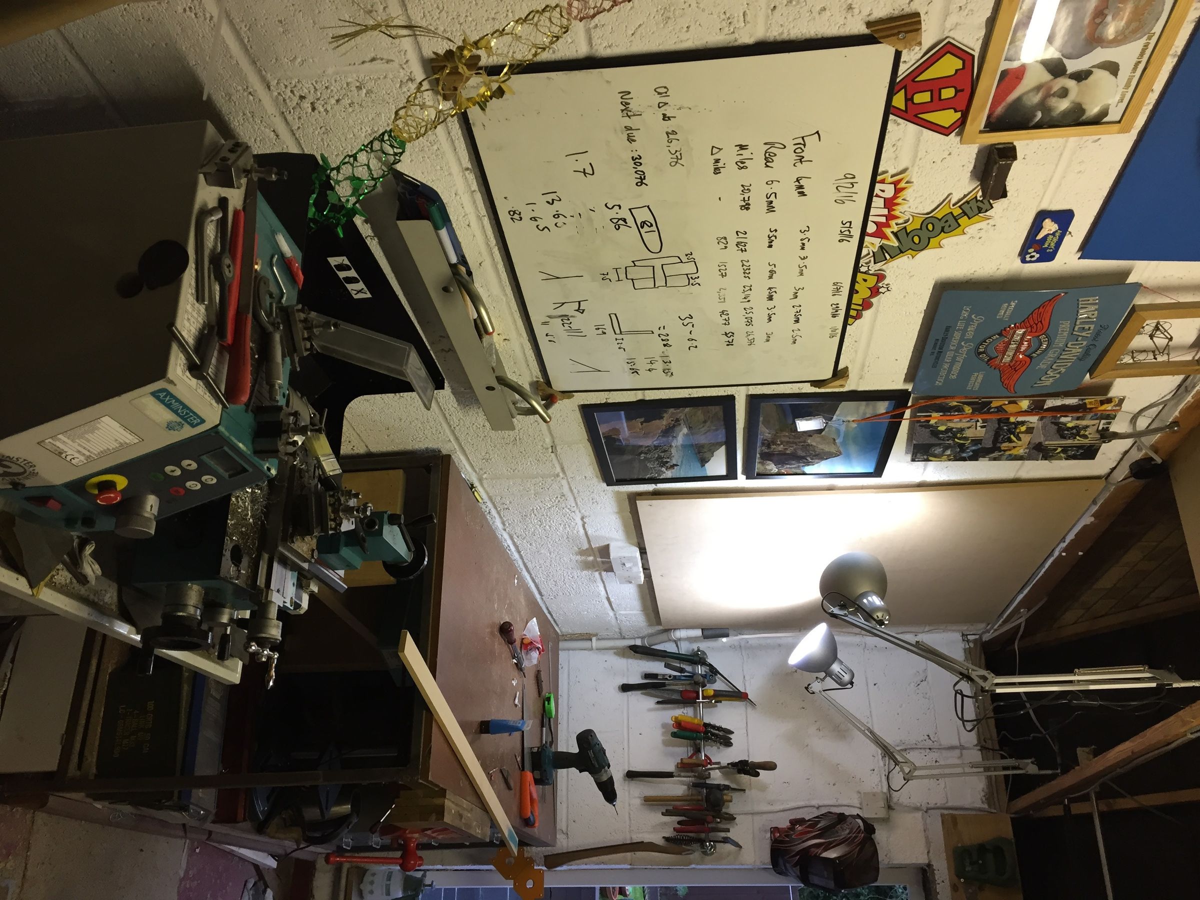 Making a Wall Hanging Brass Mechanical Alarm Clock in the Home Machine ...
