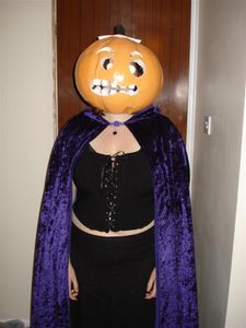 Pumpkin Head Halloween Costume : 6 Steps - Instructables