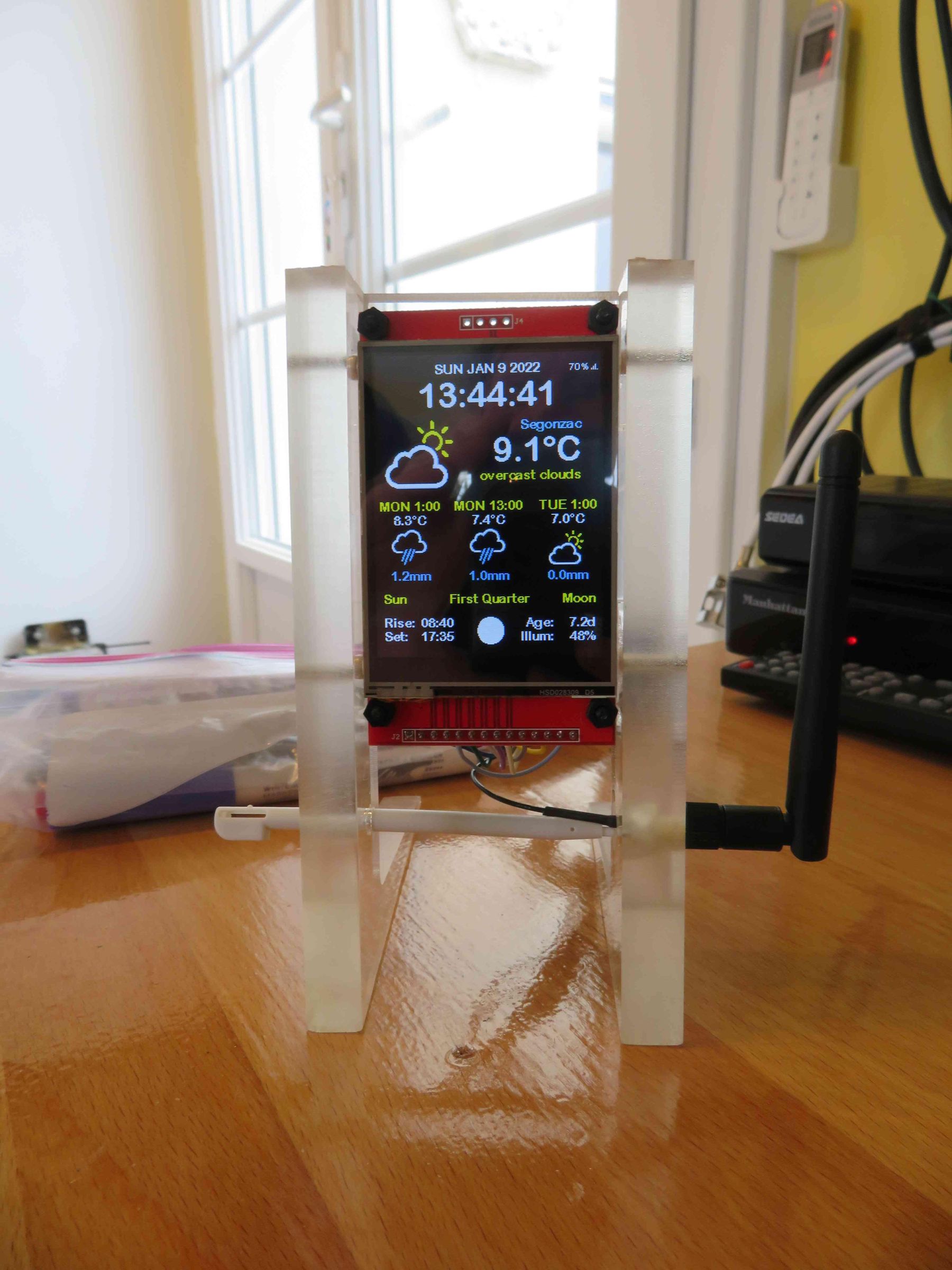 ESP8266 Weather Widget V2.0 : 13 Steps (with Pictures) - Instructables