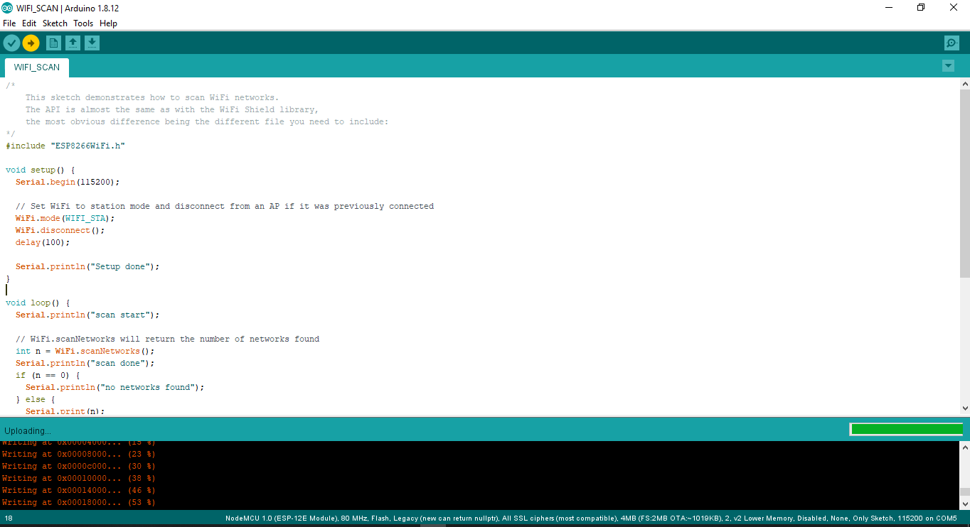 NODE MCU-BASIC(Testing the Wi-Fi Module) : 5 Steps - Instructables
