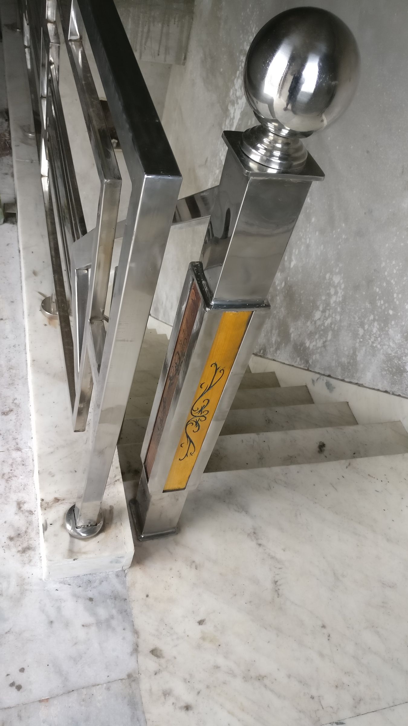 Stainless Steel Stair Guard Rail Build & Installation : 24 Steps (with ...