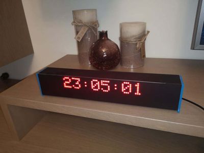 BT LED Matrix Display - 80x8 Px Arduino Based : 5 Steps (with Pictures ...