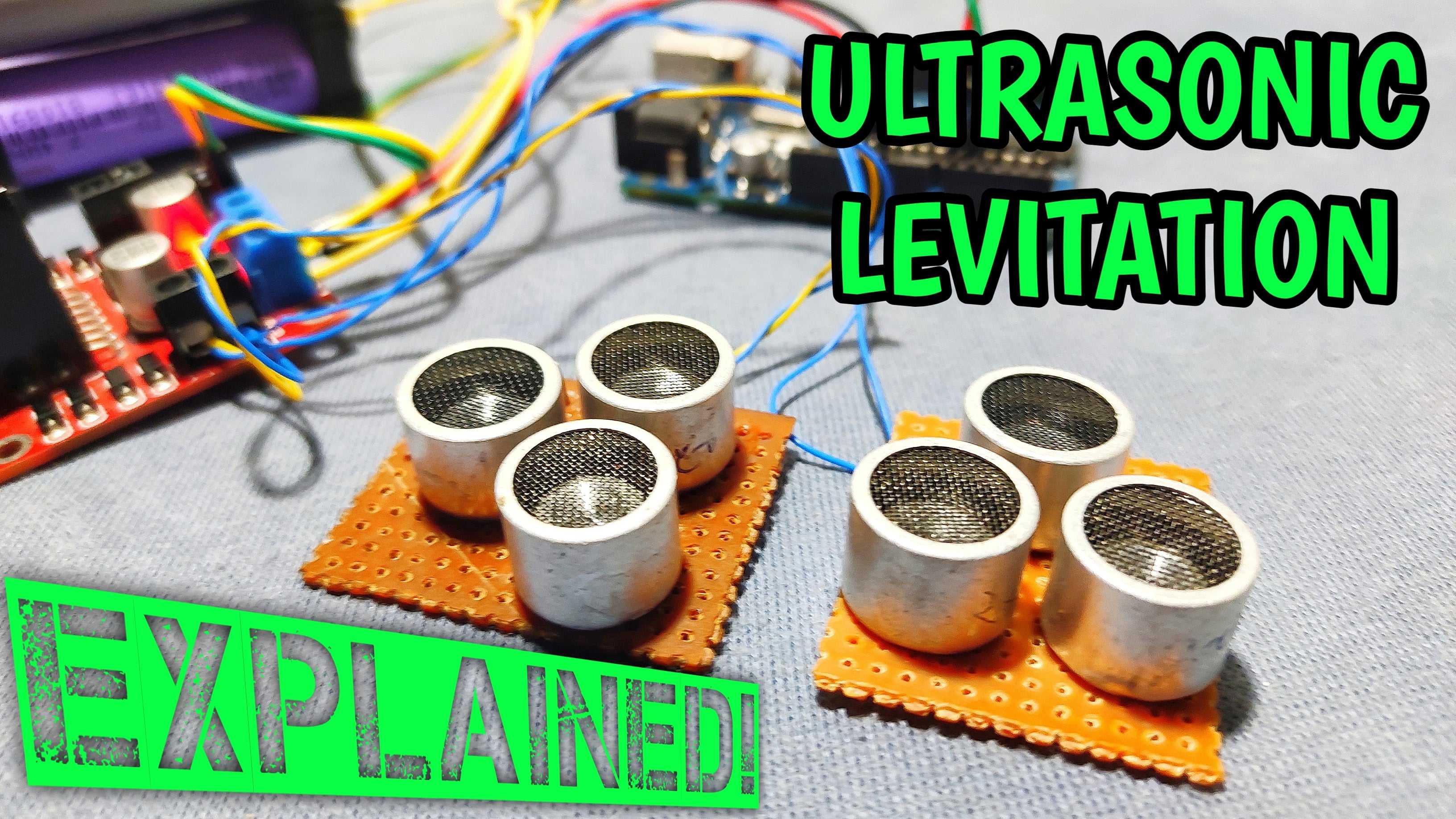 ULTRASONIC LEVITATION Machine Using ARDUINO : 8 Steps (with Pictures ...