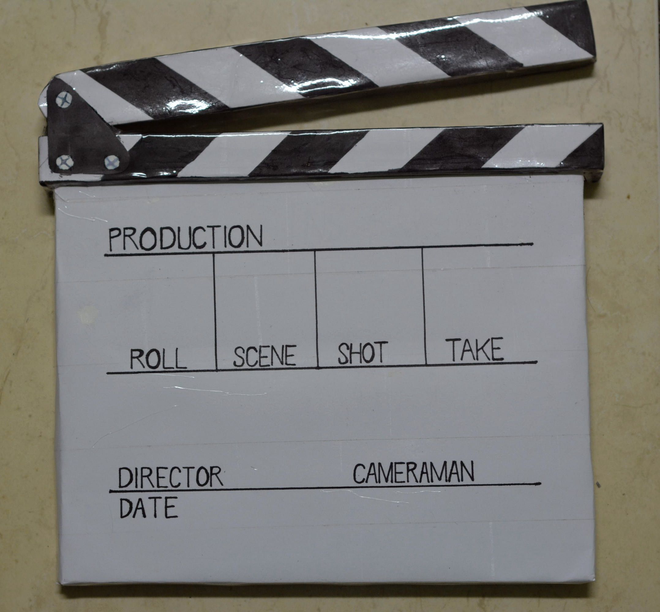 Clapper'card'board : 7 Steps (with Pictures) - Instructables