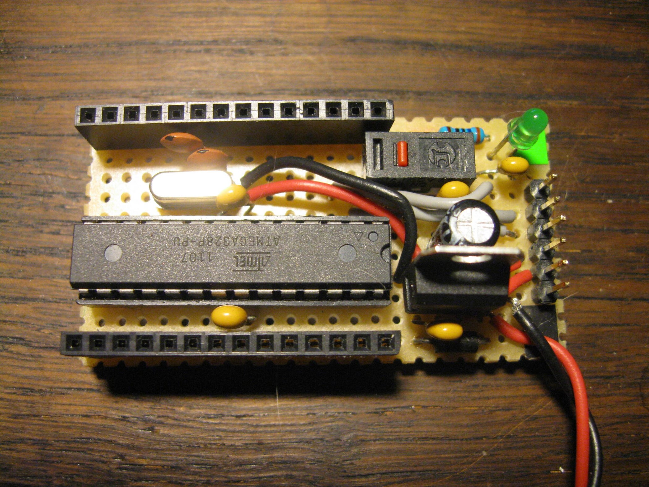 Small Form Factor Diy Arduino On Stripboard 10 Steps Instructables