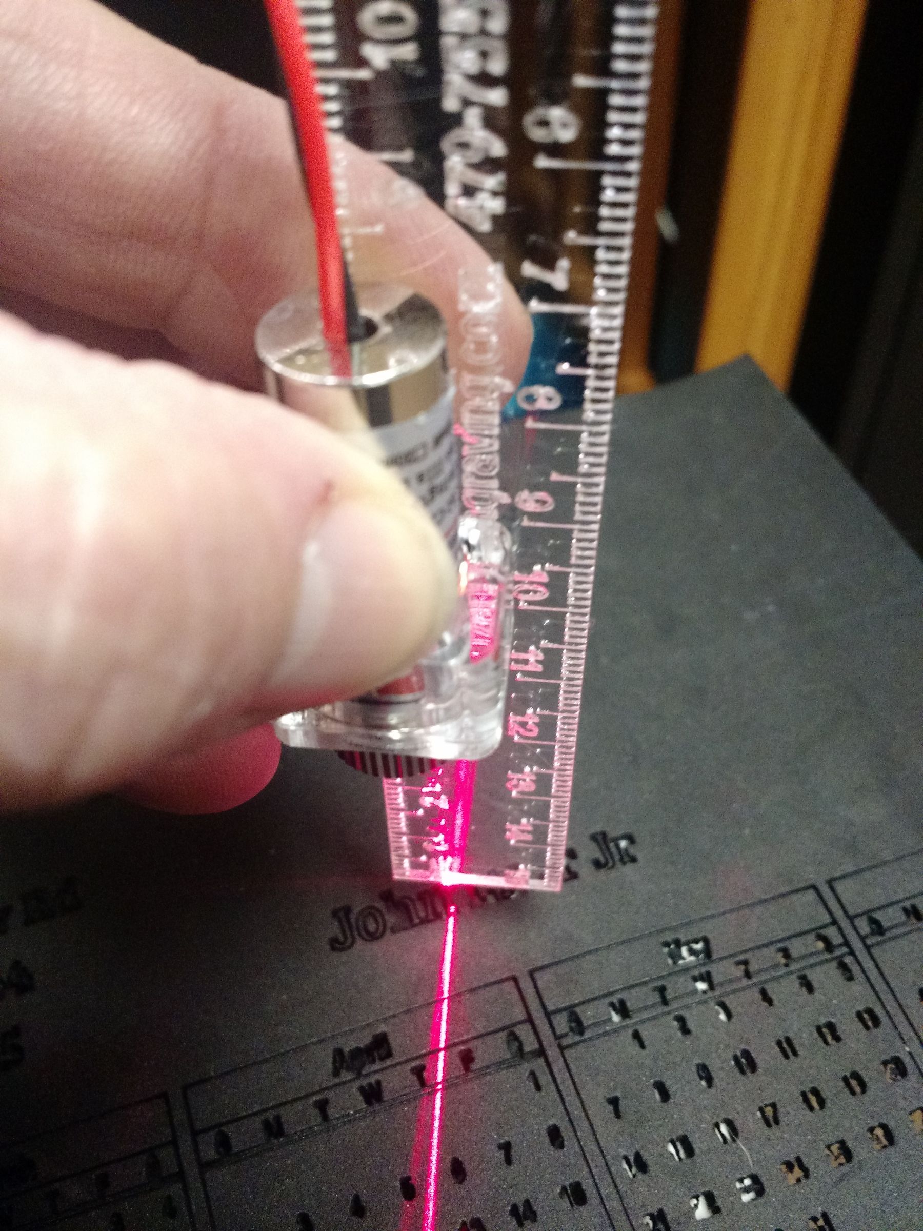 LInear Laser Cutter Pointer Holder : 7 Steps (with Pictures ...