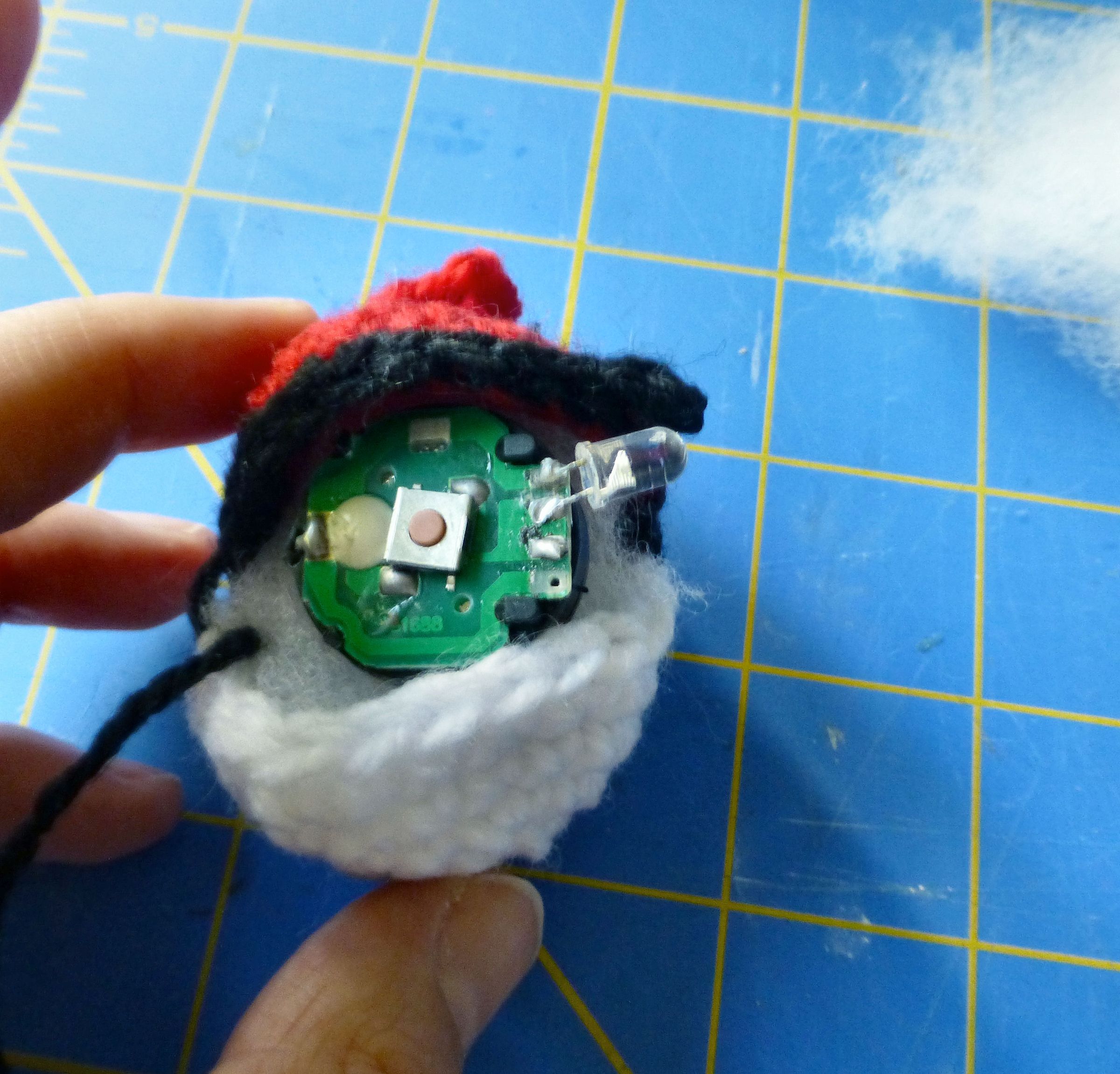 Crochet Pokeball Keychain Flashlight : 5 Steps (with Pictures ...