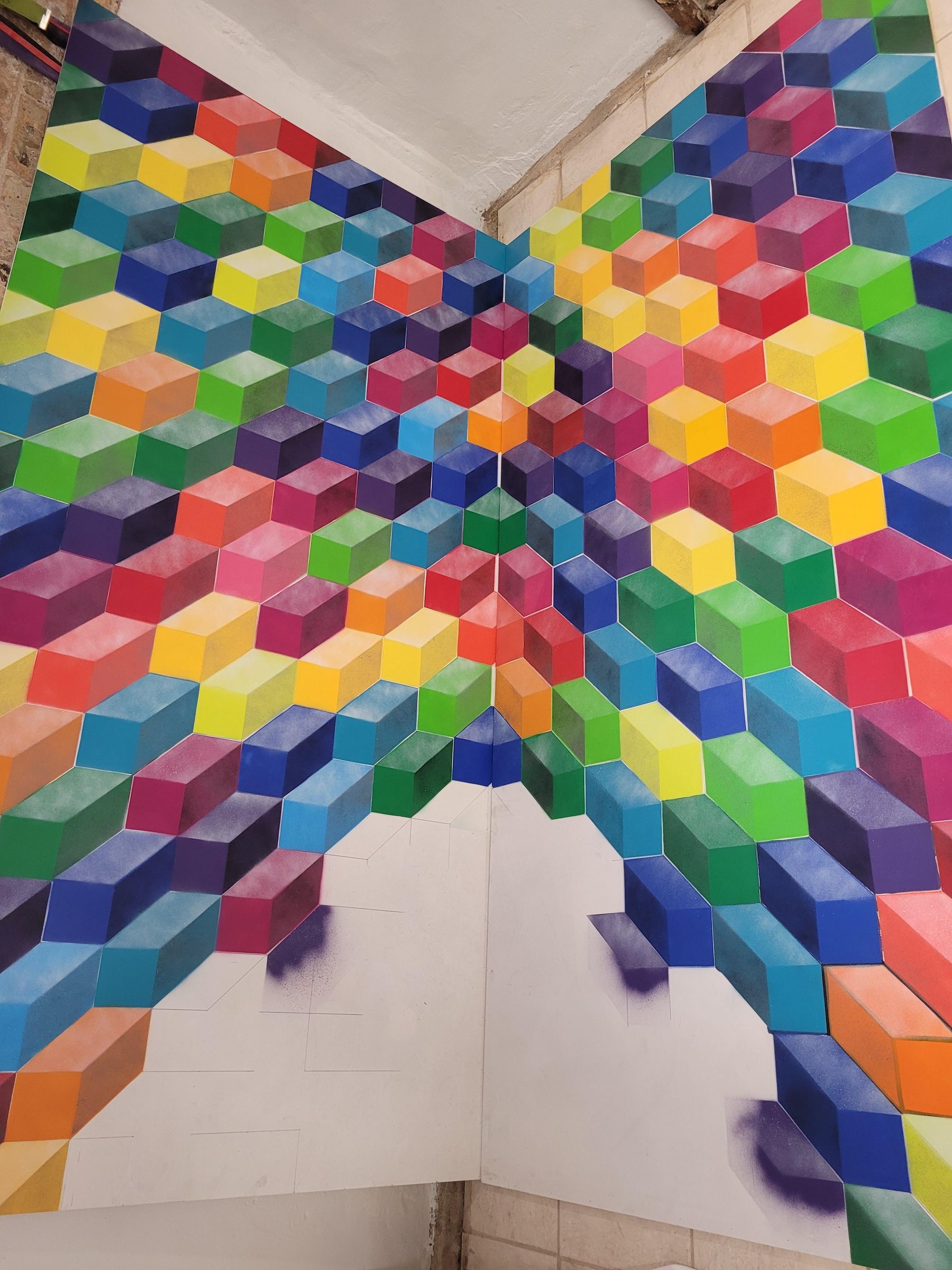 Rainbow Cubes Photo Backdrop : 6 Steps (with Pictures) - Instructables