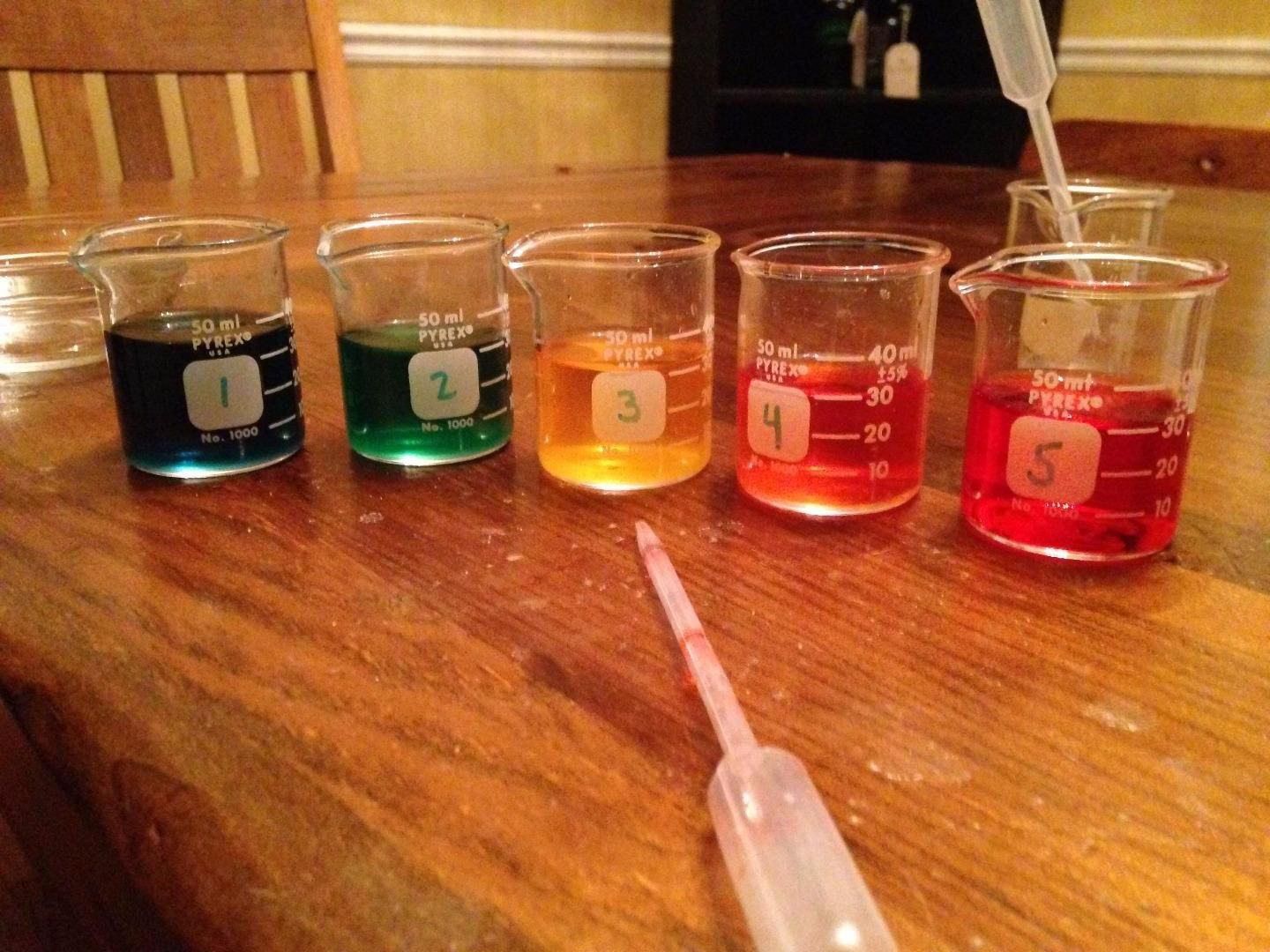 Rainbow Density Lab : 3 Steps - Instructables