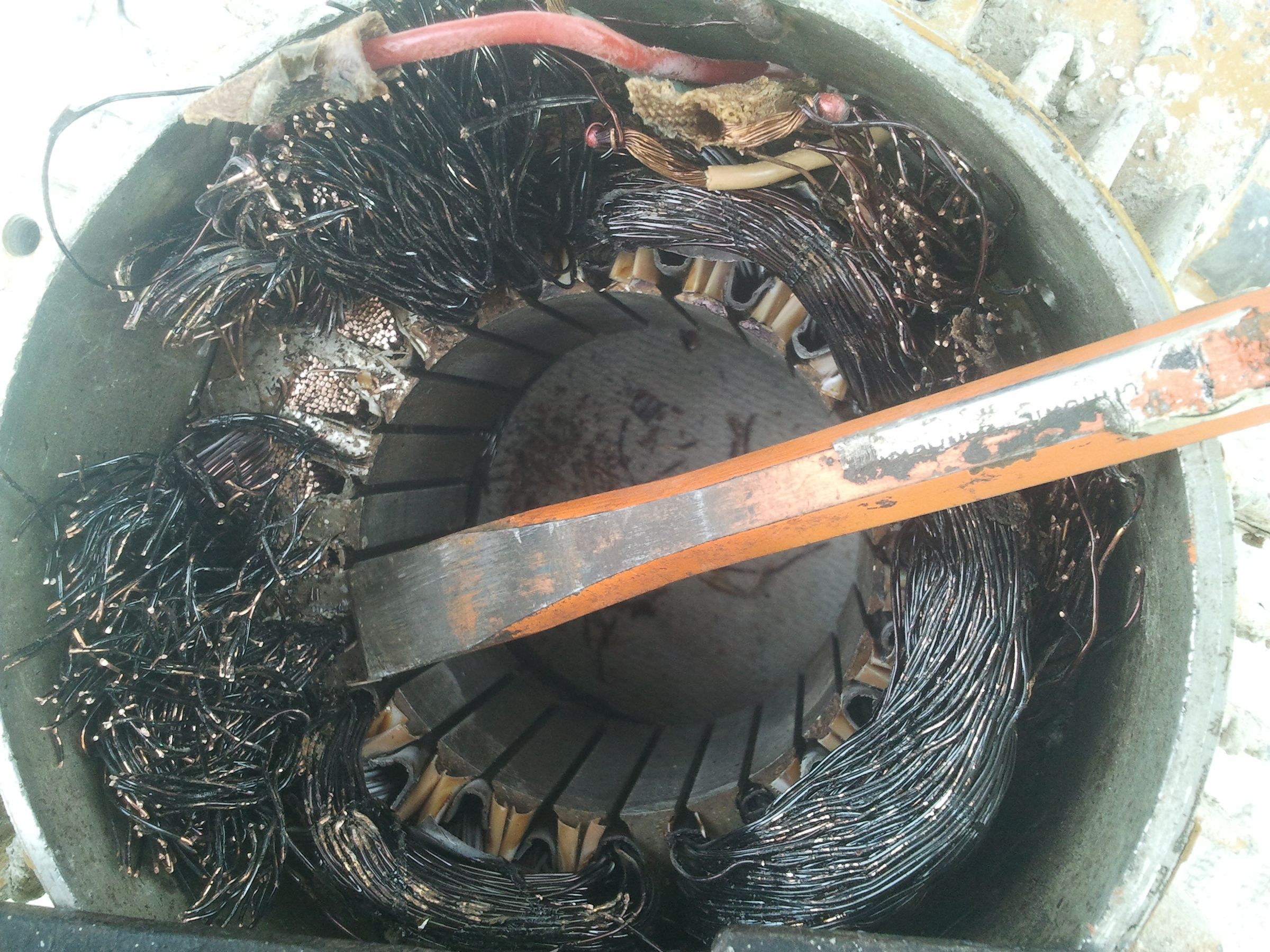 Rewinding and Renovation of the Electric Motor : 45 Steps (with ...