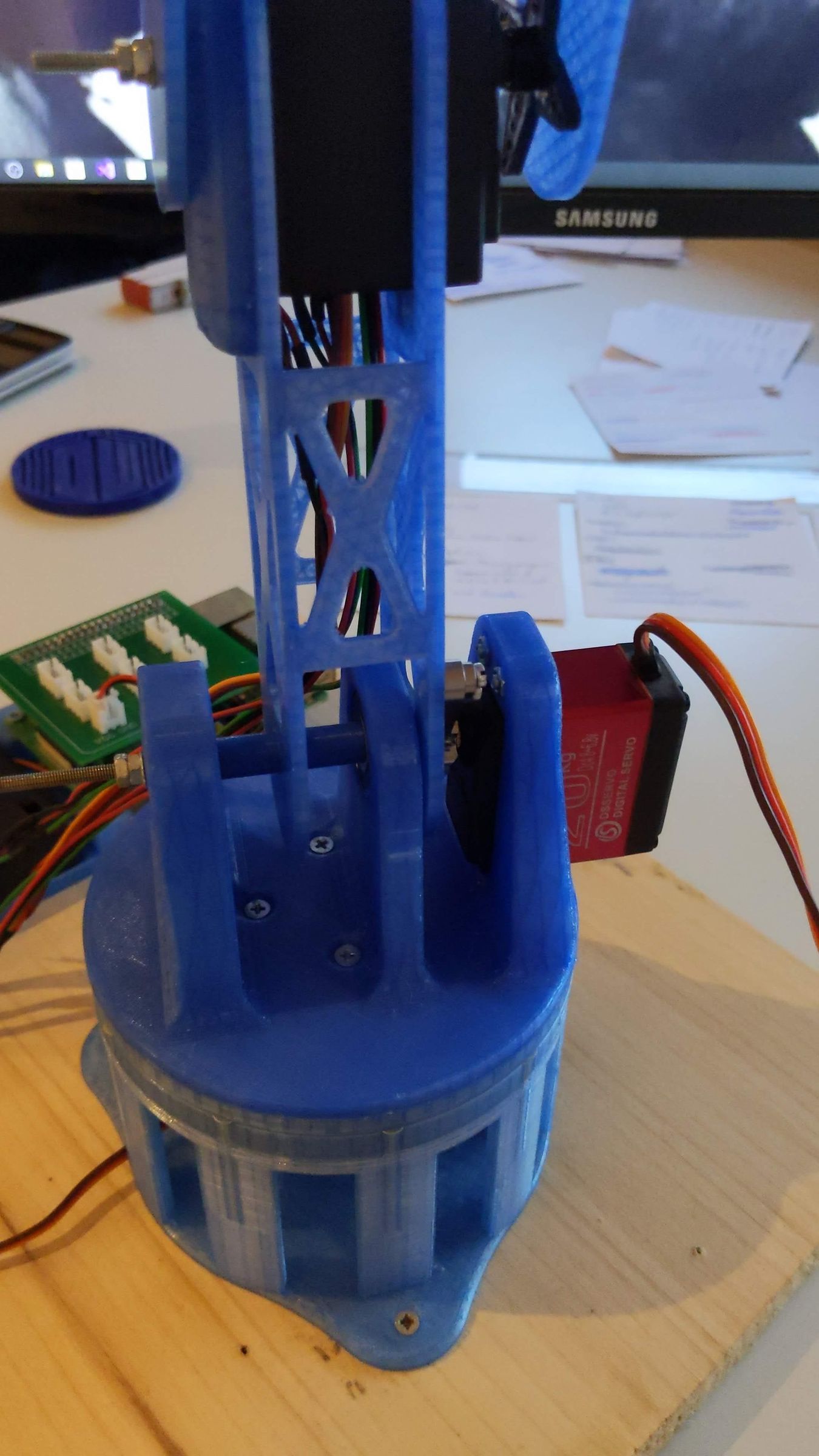 5 axis robot arm by Max Siebenschläfer | Download free STL model ...