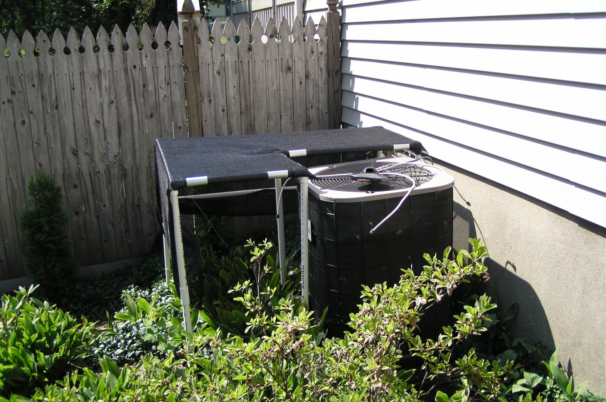 Shade Screen for Air Conditioner Condenser : 22 Steps - Instructables