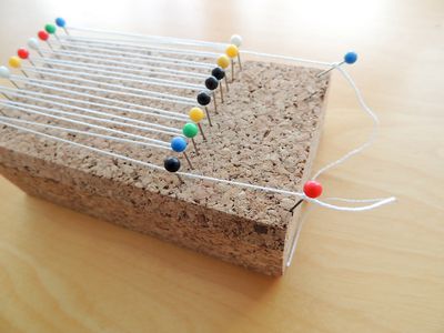 Miniature Pin Weaving | DIY Woven Mini Wall Hanging : 10 Steps (with ...