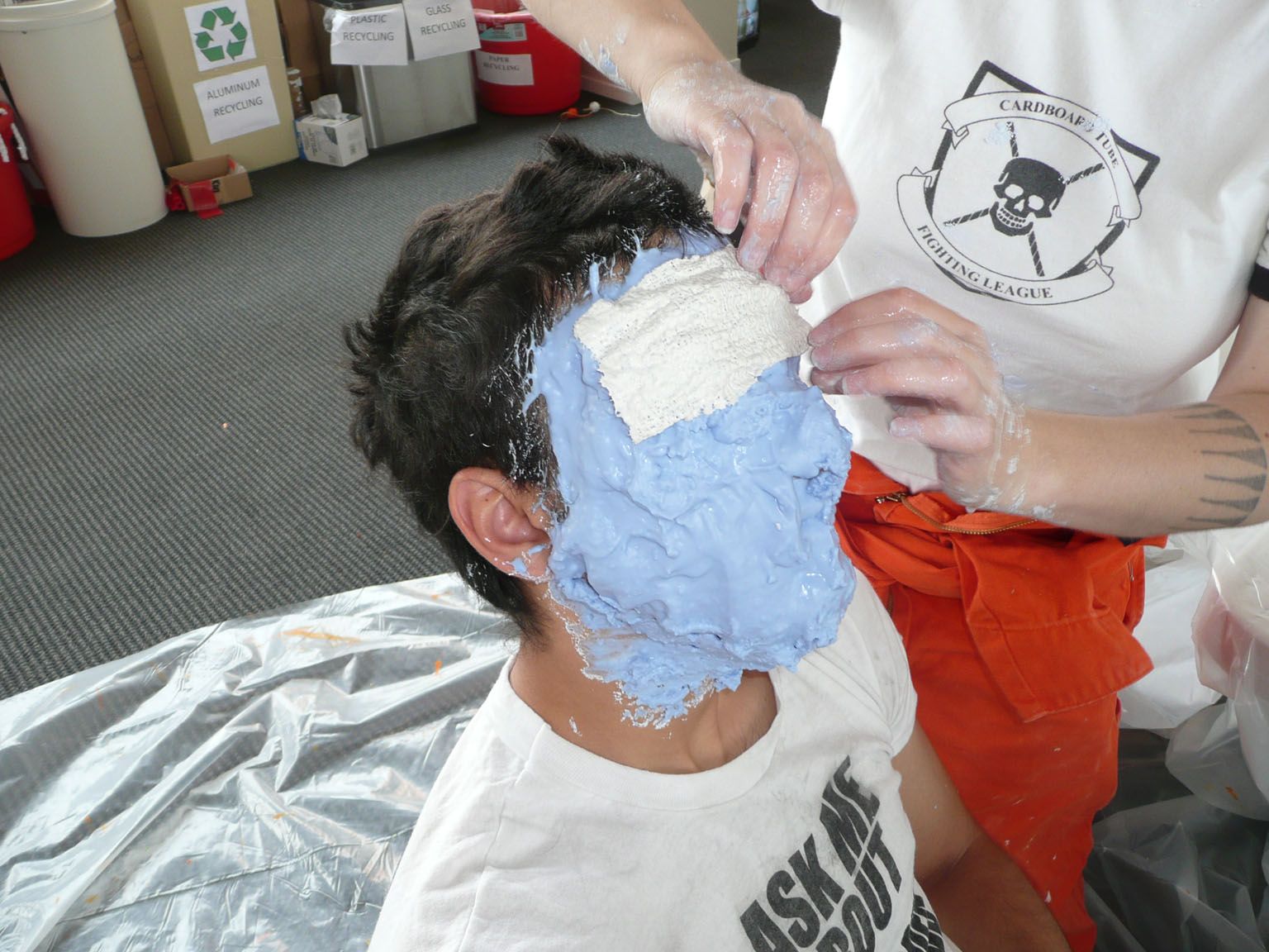 How to Cast a Face in Plaster : 11 Steps (with Pictures) - Instructables