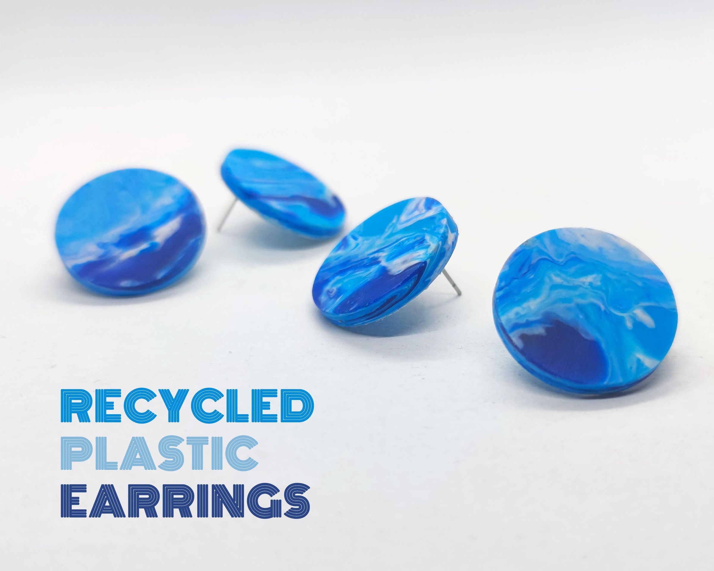 Recycled Plastic Earrings : 4 Steps (with Pictures) - Instructables