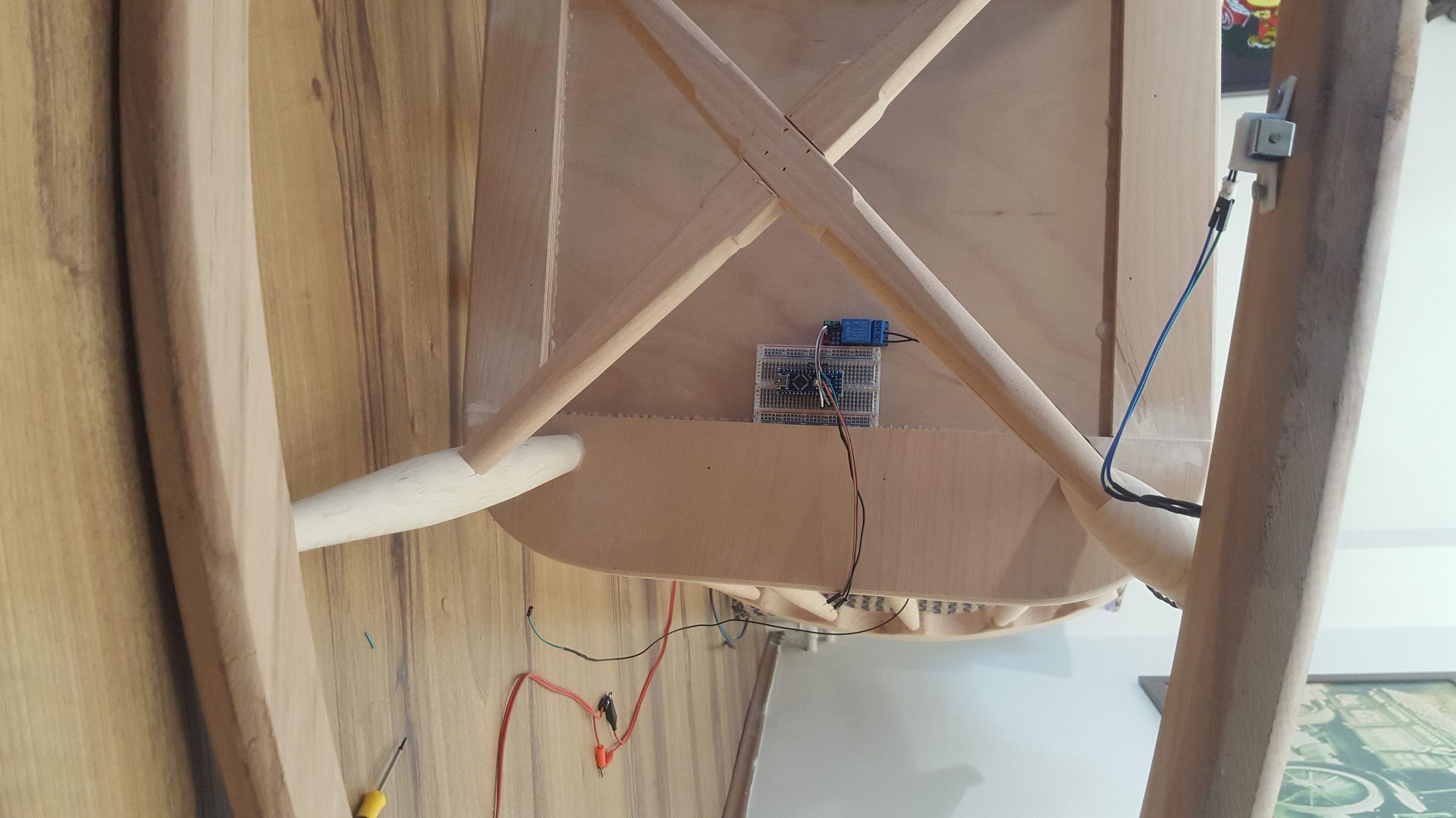 Spooky Teddy - Arduino Powered Self-rocking Chair & Rotating Head : 11 ...