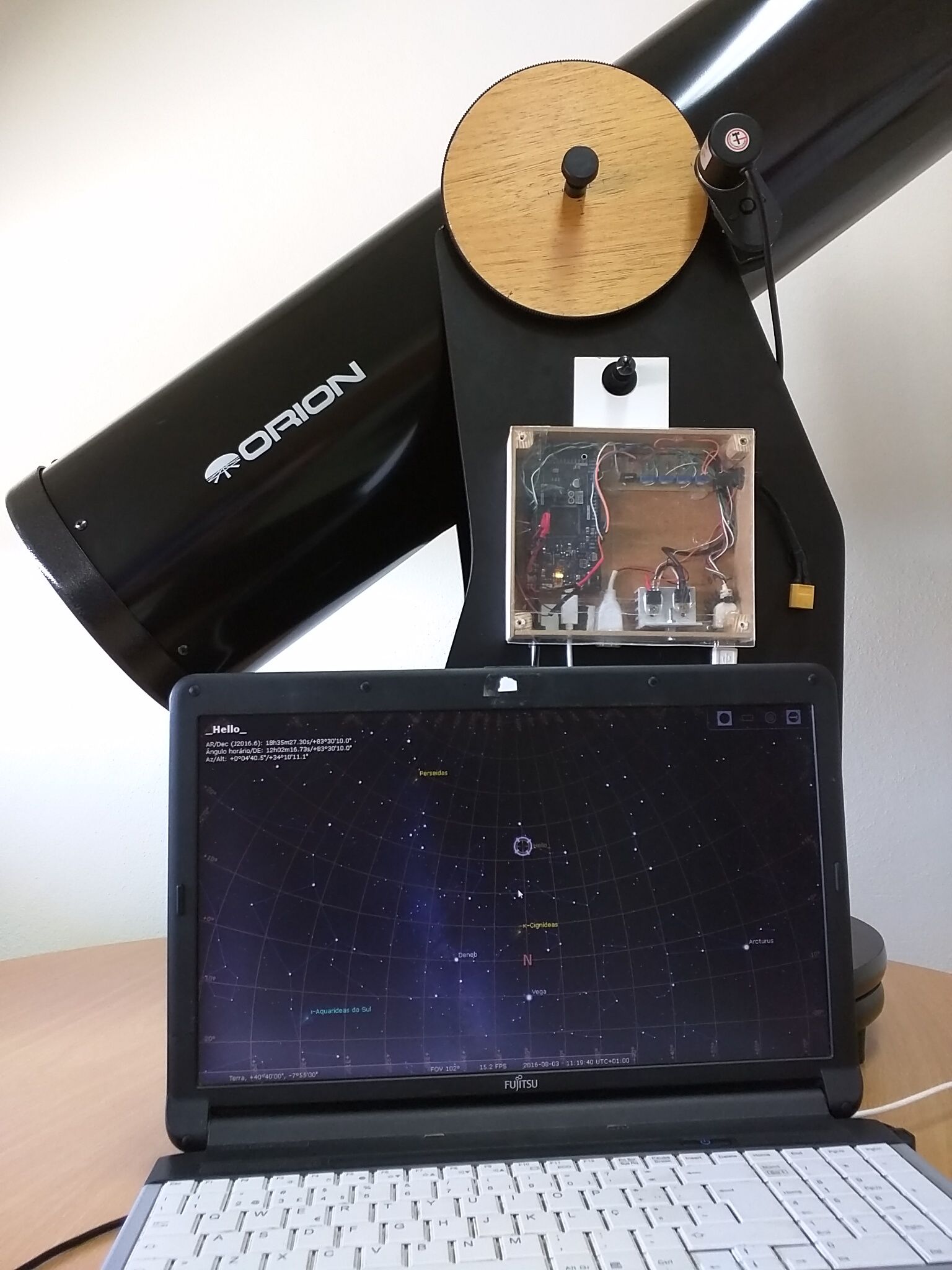 Control Your Telescope Using Stellarium & Arduino : 12 Steps (with Pictures) - Instructables