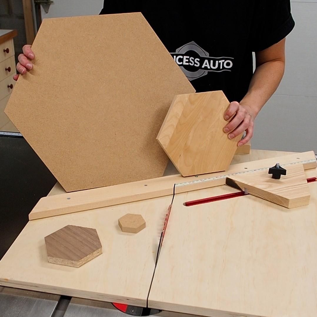 How to Cut Hexagons Any Size : 6 Steps (with Pictures) - Instructables