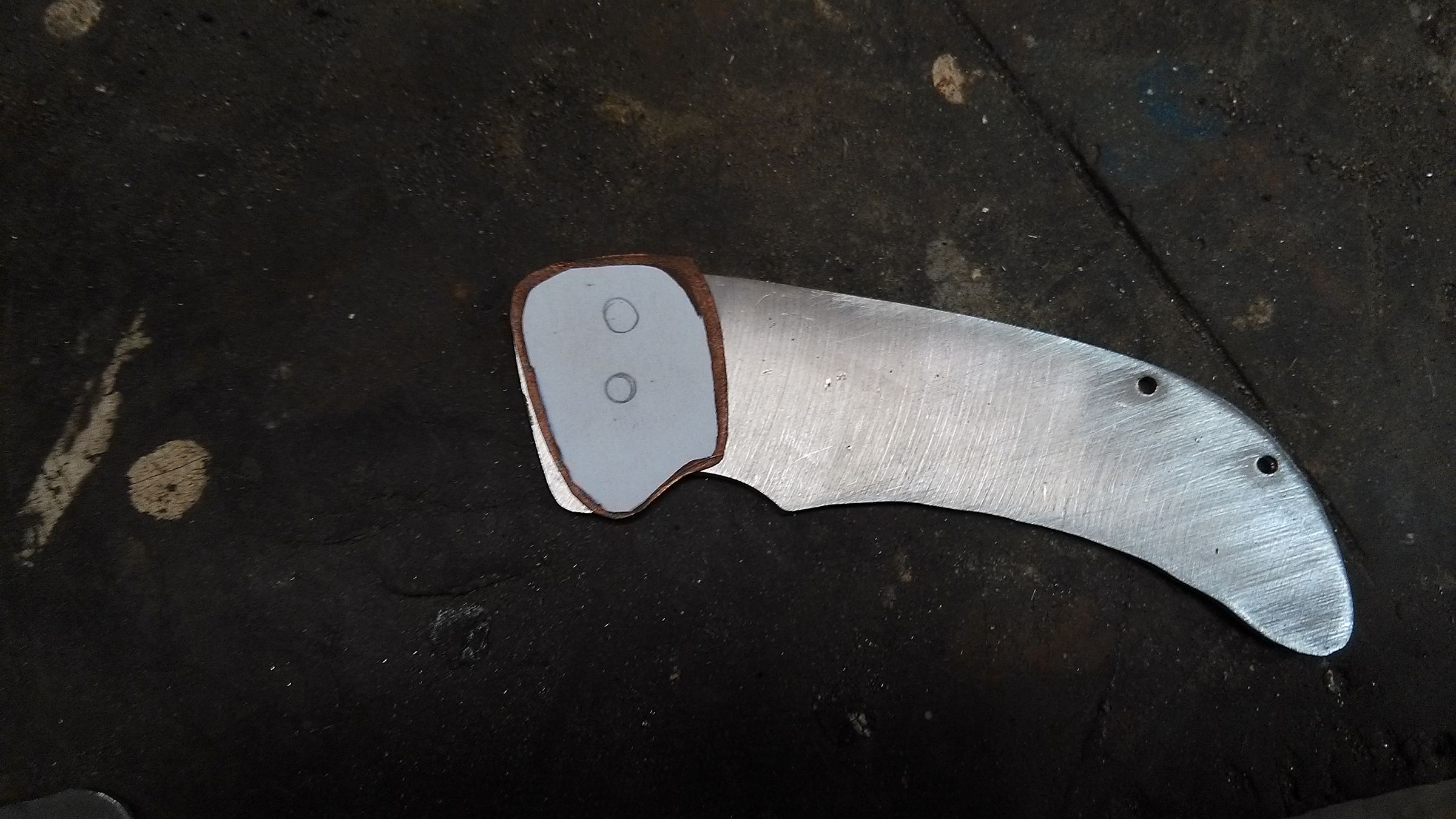 DIY Folding Knife With Button Lock : 11 Steps (with Pictures ...